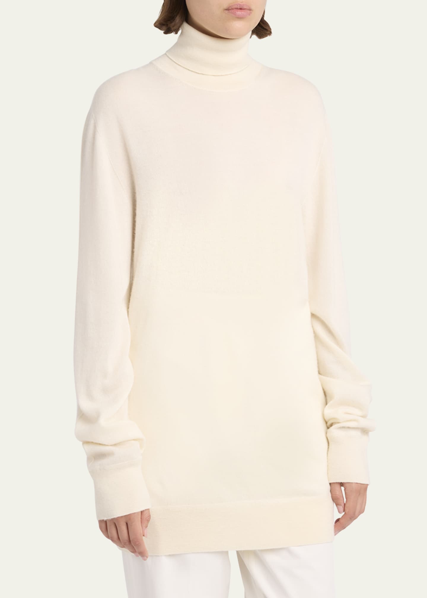 THE ROW Lizzy Cashmere Turtleneck Sweater - Bergdorf Goodman