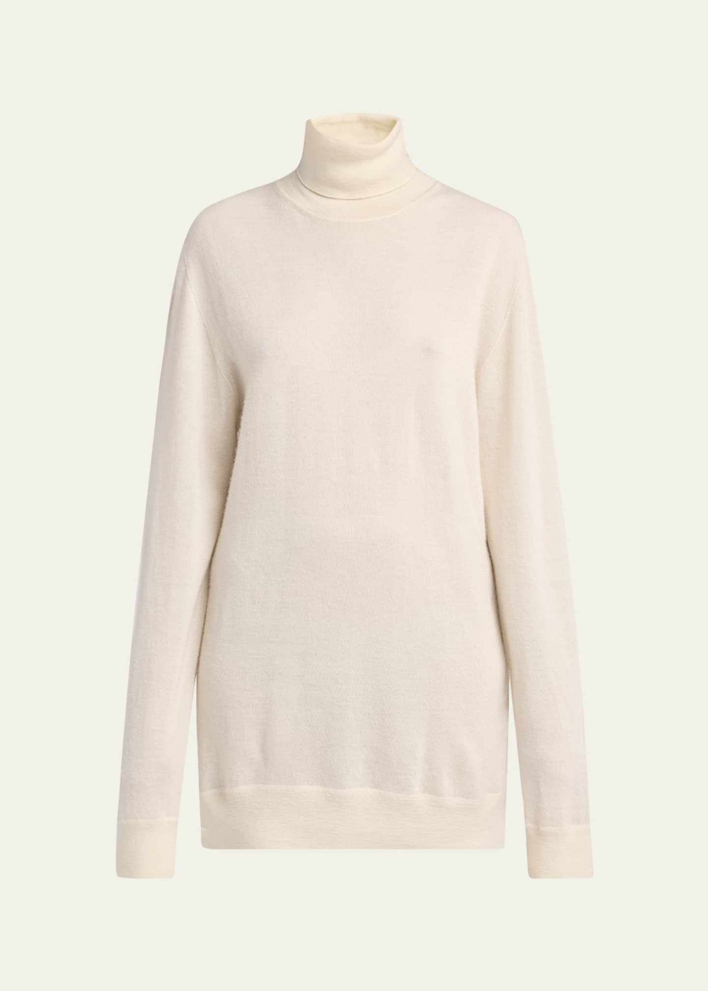THE ROW Lizzy Cashmere Turtleneck Sweater - Bergdorf Goodman