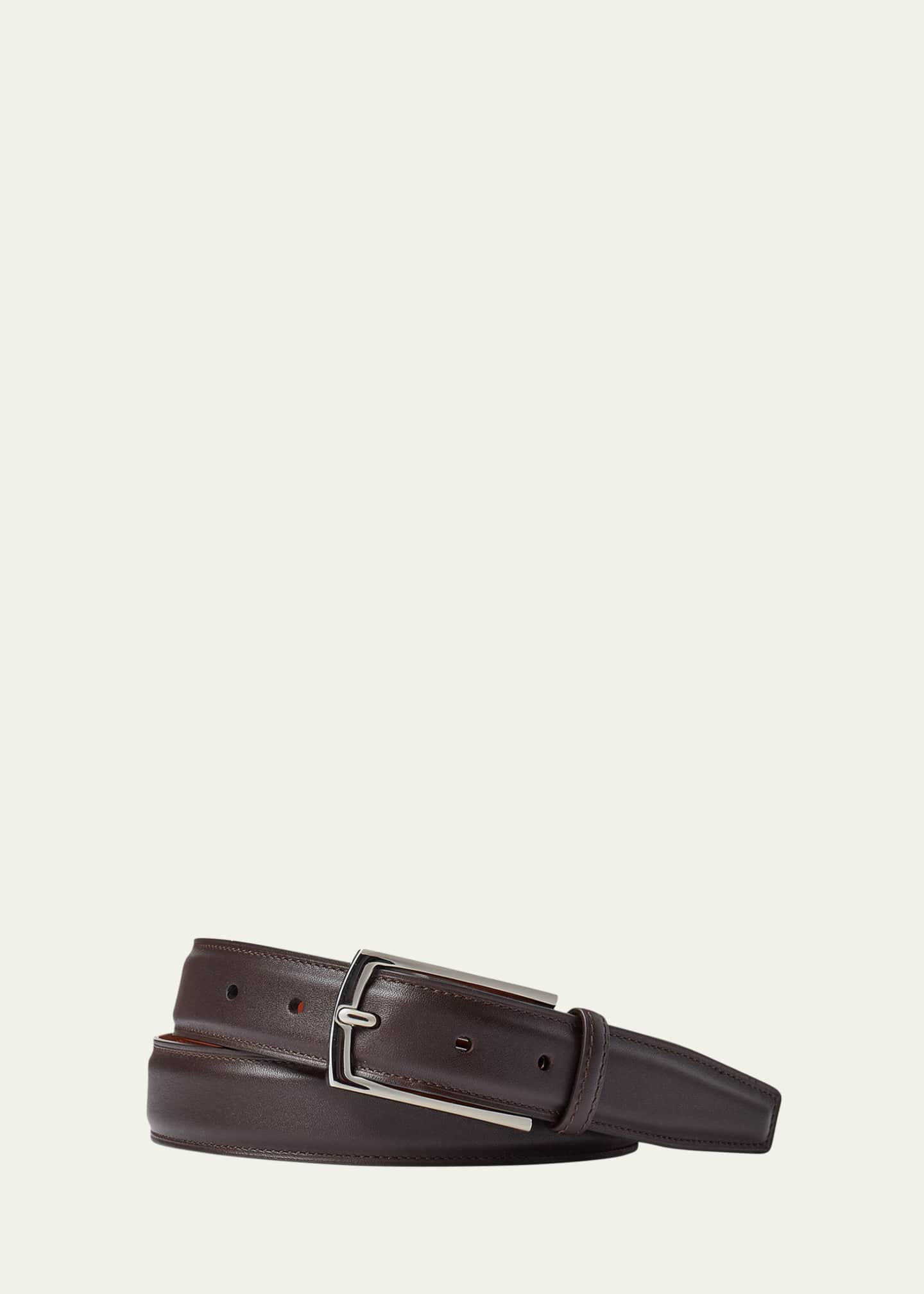 Ralph Lauren Purple Label Men's Ascot Smooth Calfskin Belt - Bergdorf ...