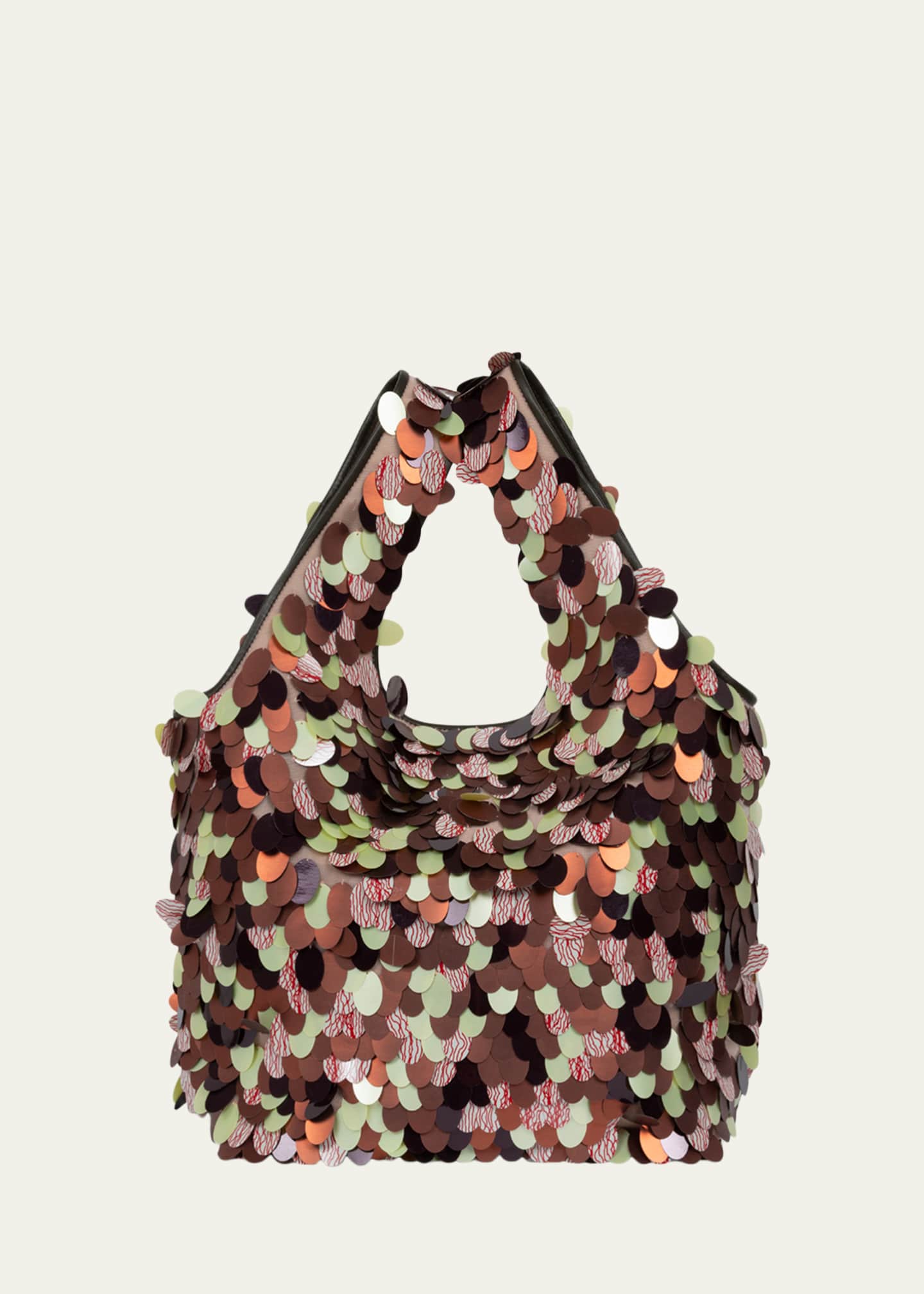 Dries Van Noten Marche Small Paillette Shopper Tote Bag - Bergdorf Goodman