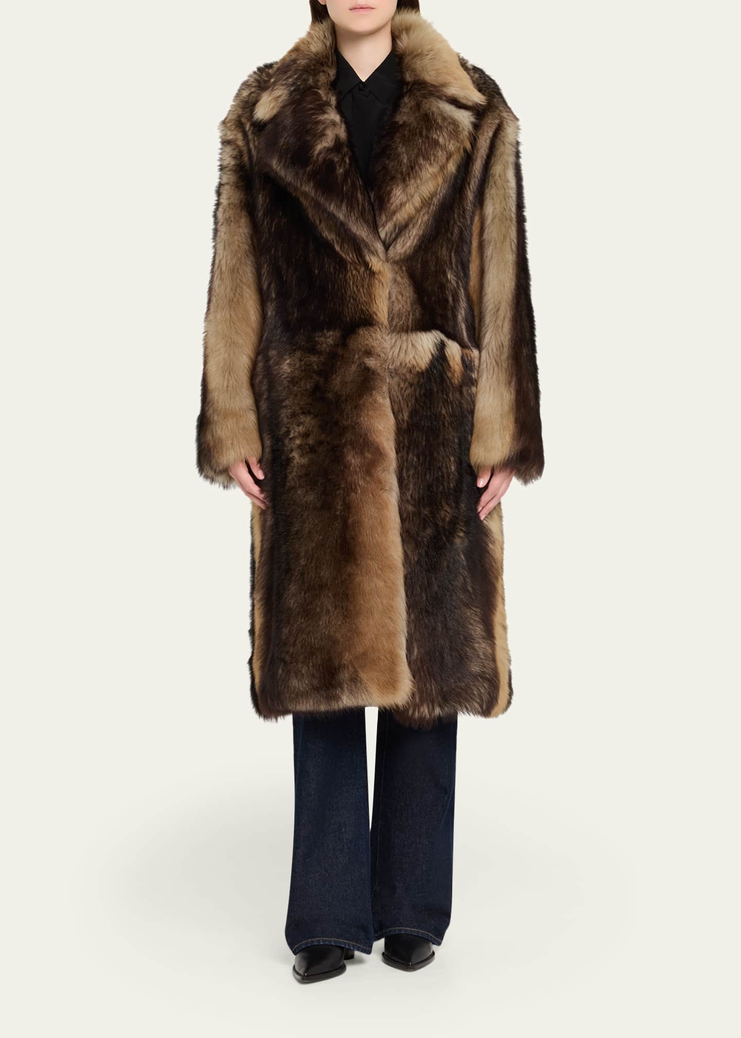 Nili Lotan Shearling Coat