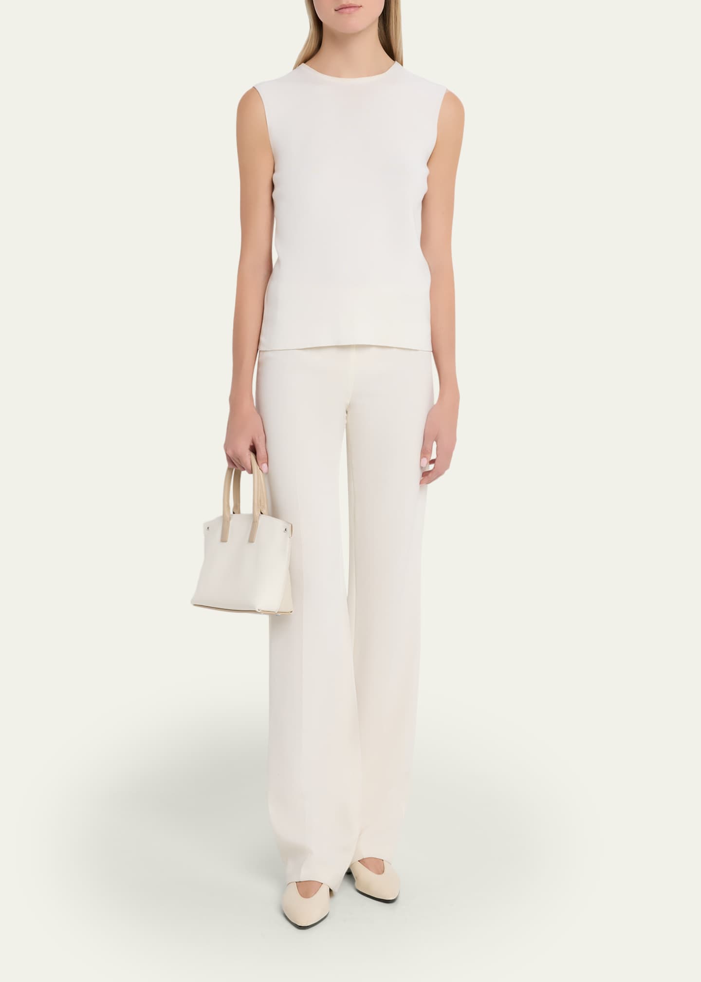 Akris Ai Two-Tone Leather Tote Bag - Bergdorf Goodman