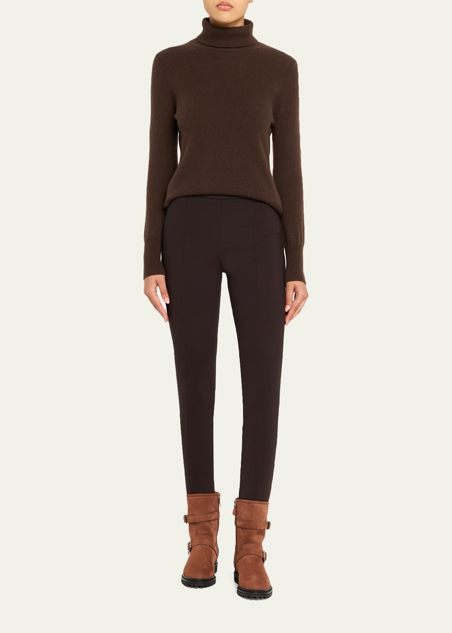 Manolo Blahnik Sulaltrosa Nubuck Lug-Sole Boots - Bergdorf Goodman