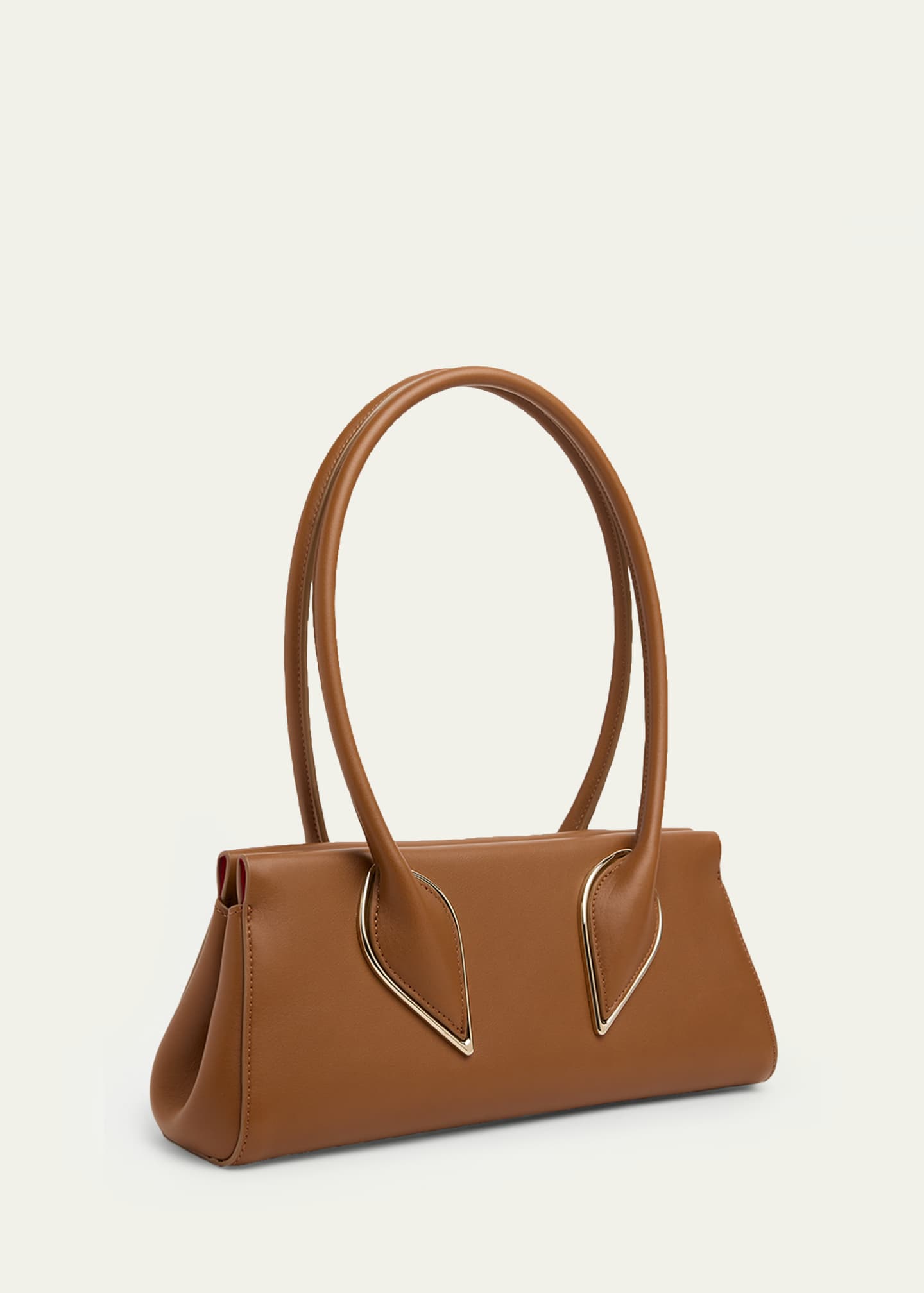 Christian Louboutin Venus Calf Leather Baguette Shoulder Bag - Bergdorf ...