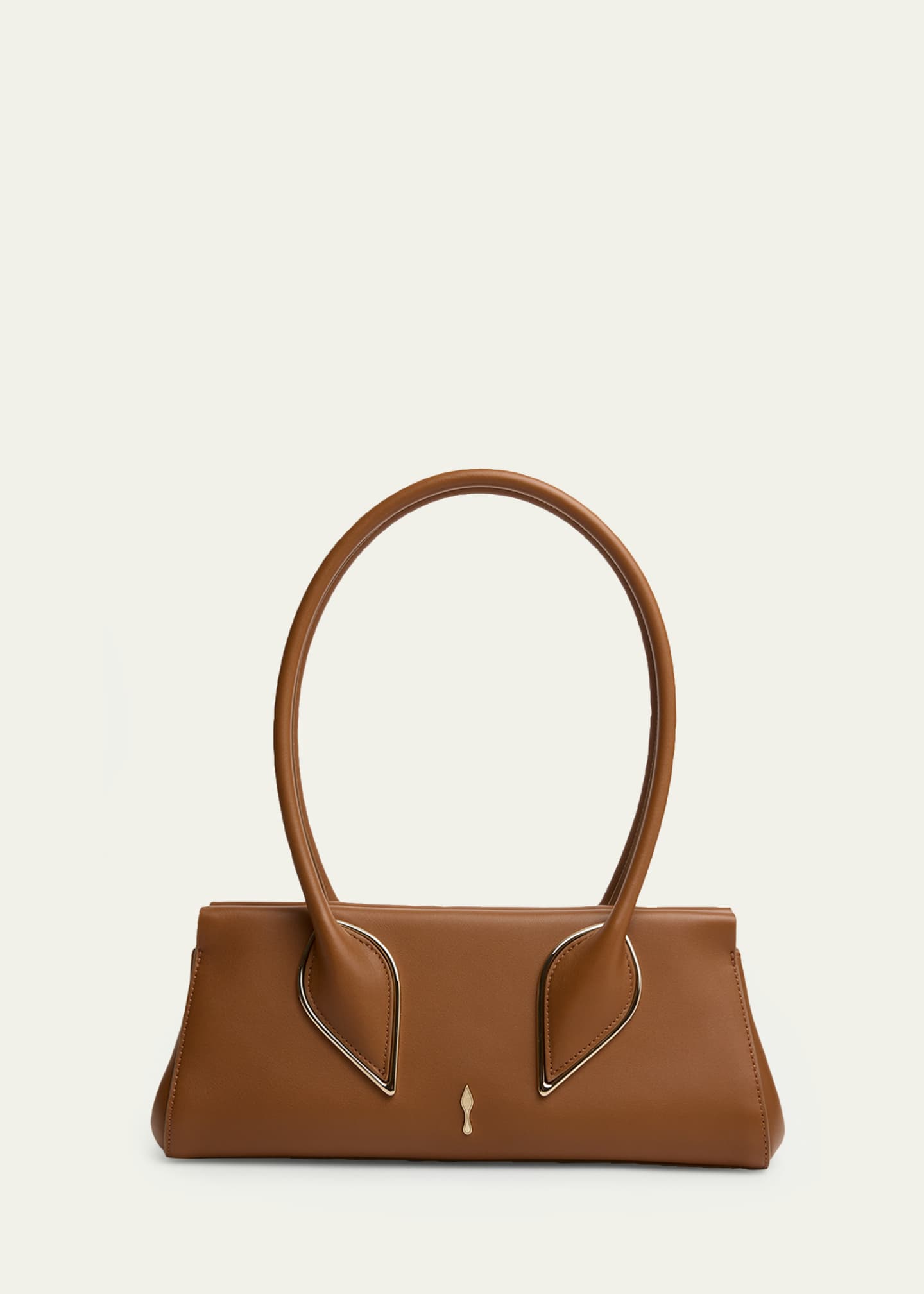 Christian Louboutin Venus Calf Leather Baguette Shoulder Bag - Bergdorf ...