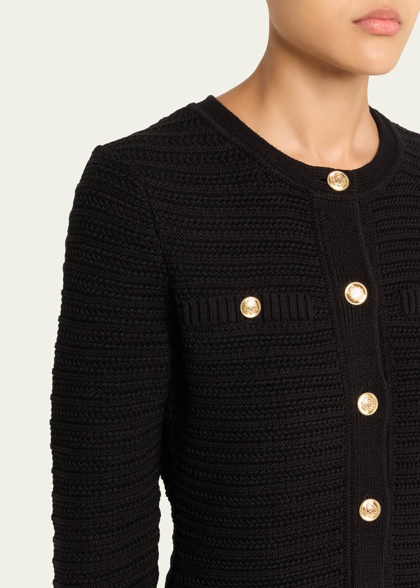 Toccin Darla Textured Knit Mini Dress - Bergdorf Goodman