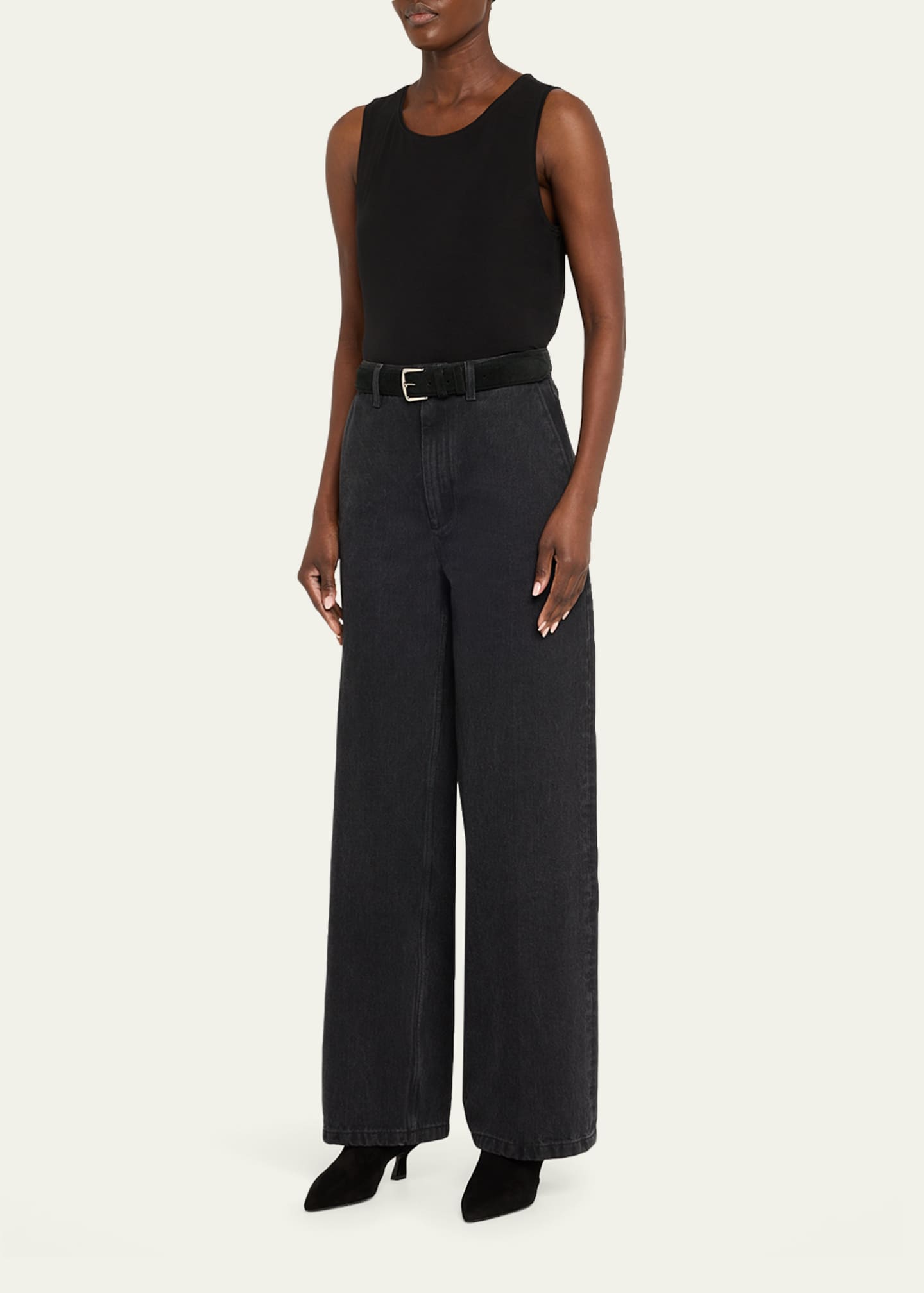 Stuart Weitzman 50mm Vinnie Suede Stretch Booties - Bergdorf Goodman