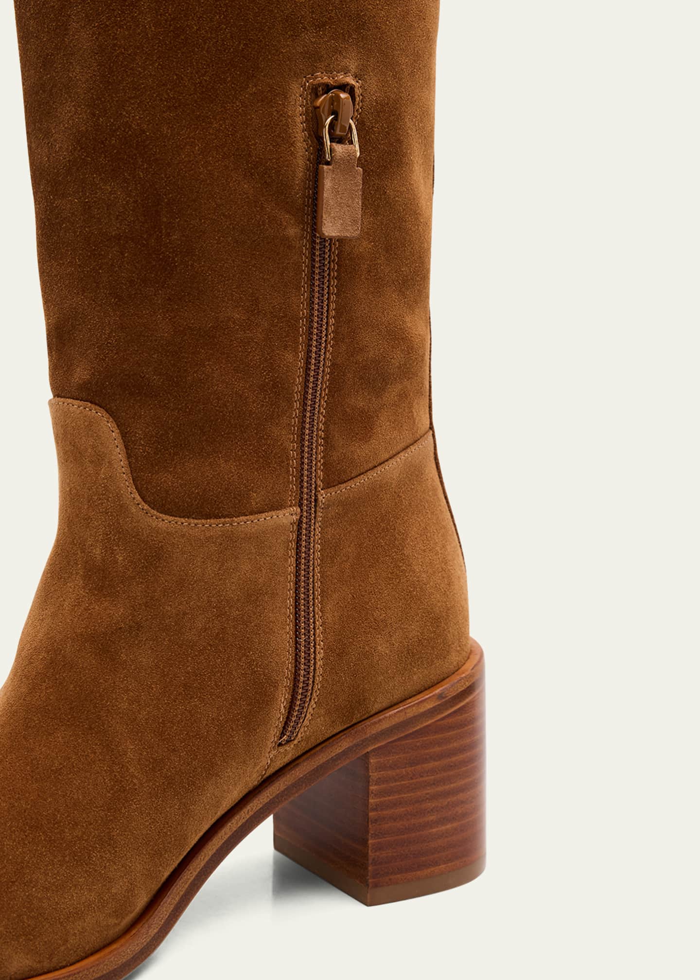 Stuart Weitzman Finn Suede Knee Boots - Bergdorf Goodman