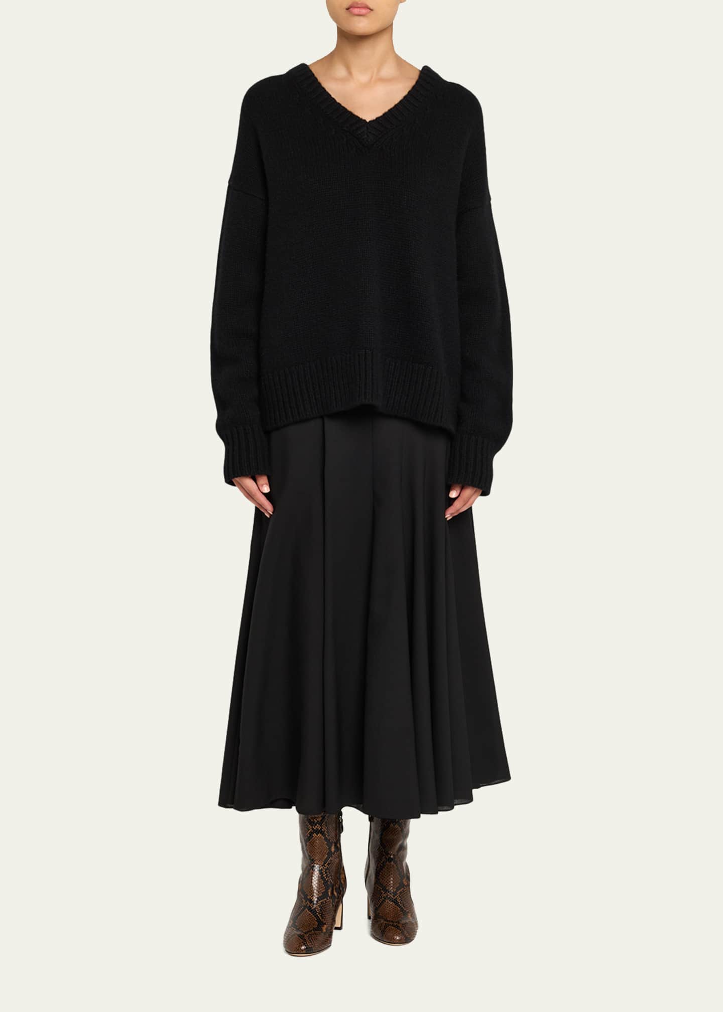 Stuart Weitzman Babette Snake-Printed Leather Booties - Bergdorf Goodman