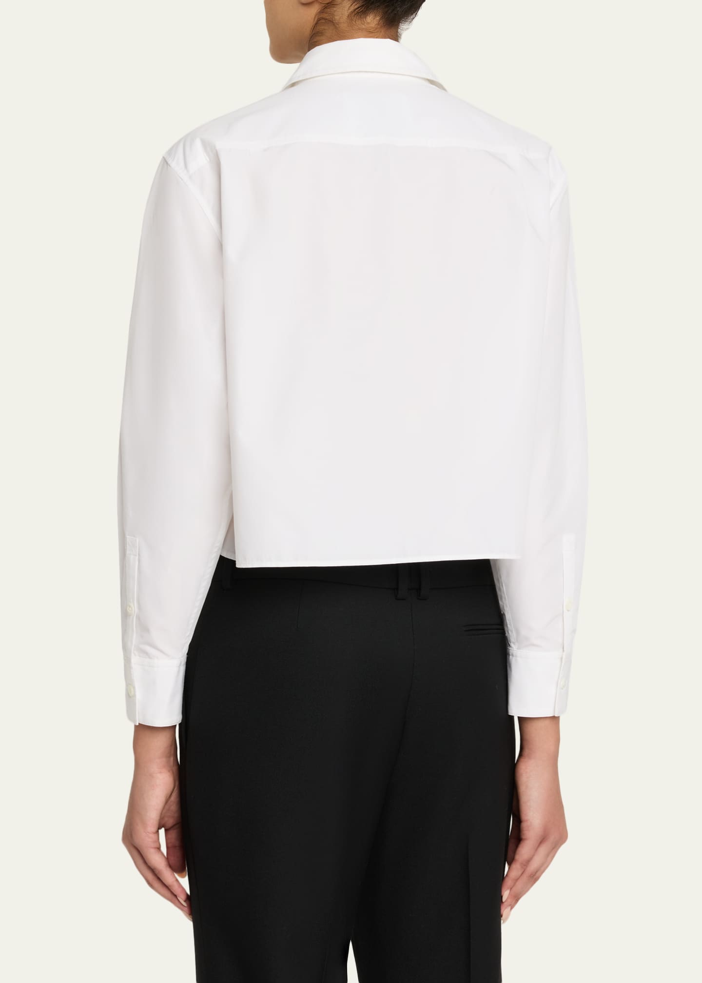 3.1 Phillip Lim Long-Sleeve Shirt with Embellished Collar - Bergdorf ...