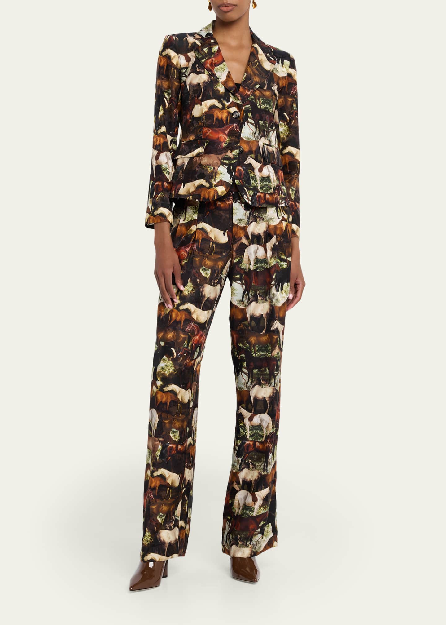 Stuart Weitzman 85mm Vinnie Leather Booties - Bergdorf Goodman