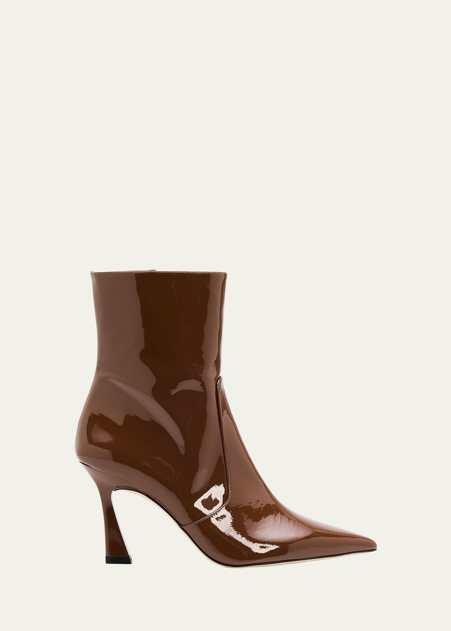 Stuart Weitzman 85mm Vinnie Leather Booties - Bergdorf Goodman