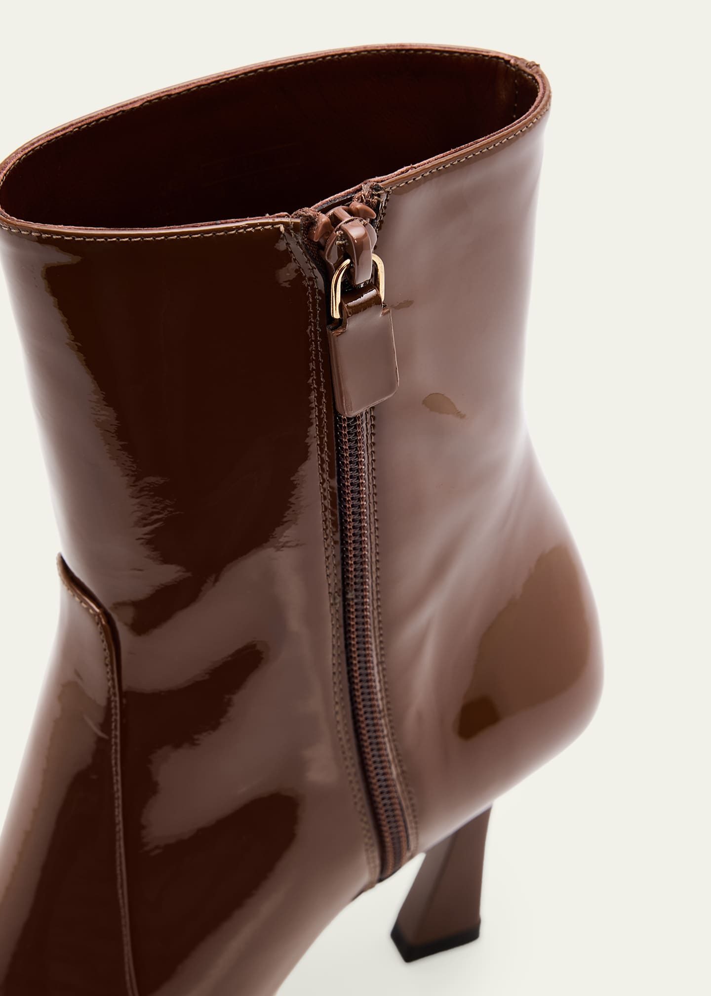 Stuart Weitzman 85mm Vinnie Leather Booties - Bergdorf Goodman