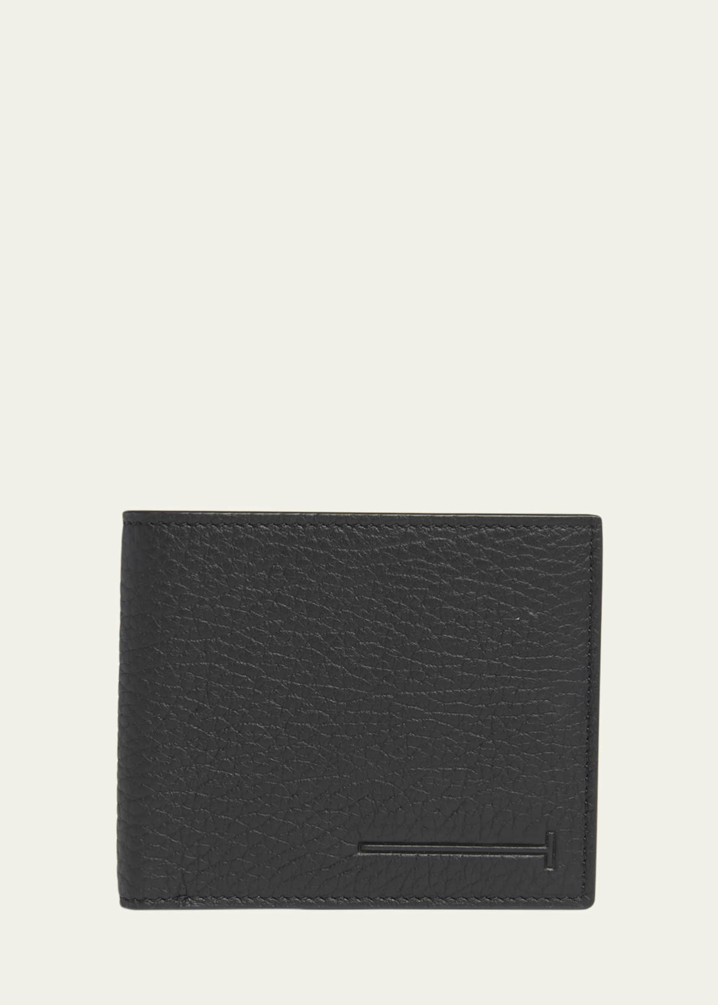TOM FORD Men's Leather Elongated T Line Bifold Wallet - Bergdorf Goodman
