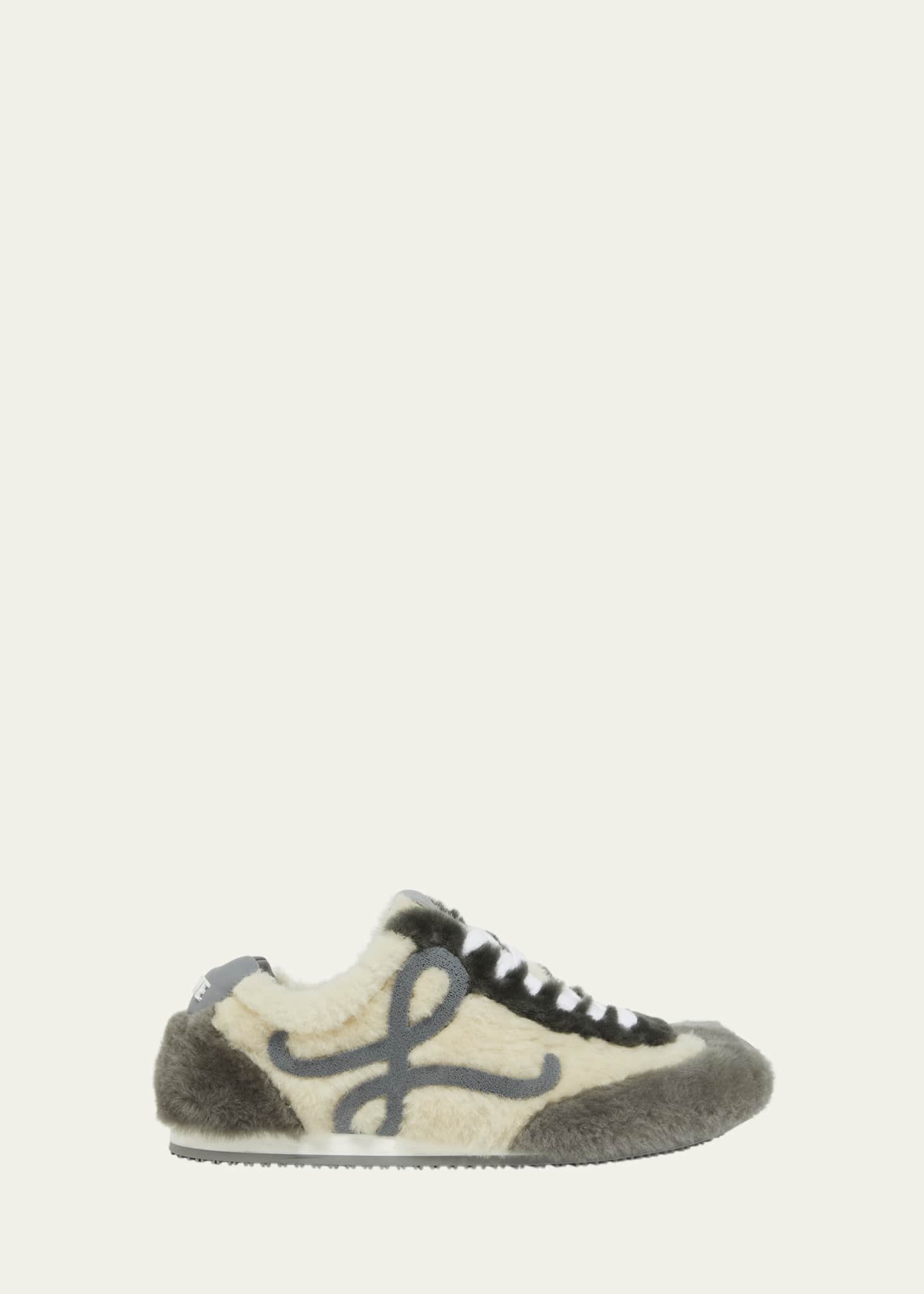 Loewe Ballet Runner 2.0 Shearling Sneakers - Bergdorf Goodman