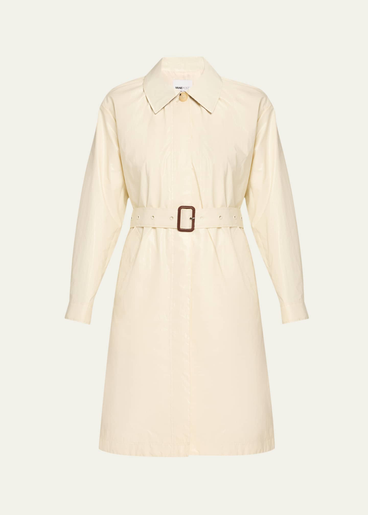 Jane Post Single-Breasted Trench Coat - Bergdorf Goodman