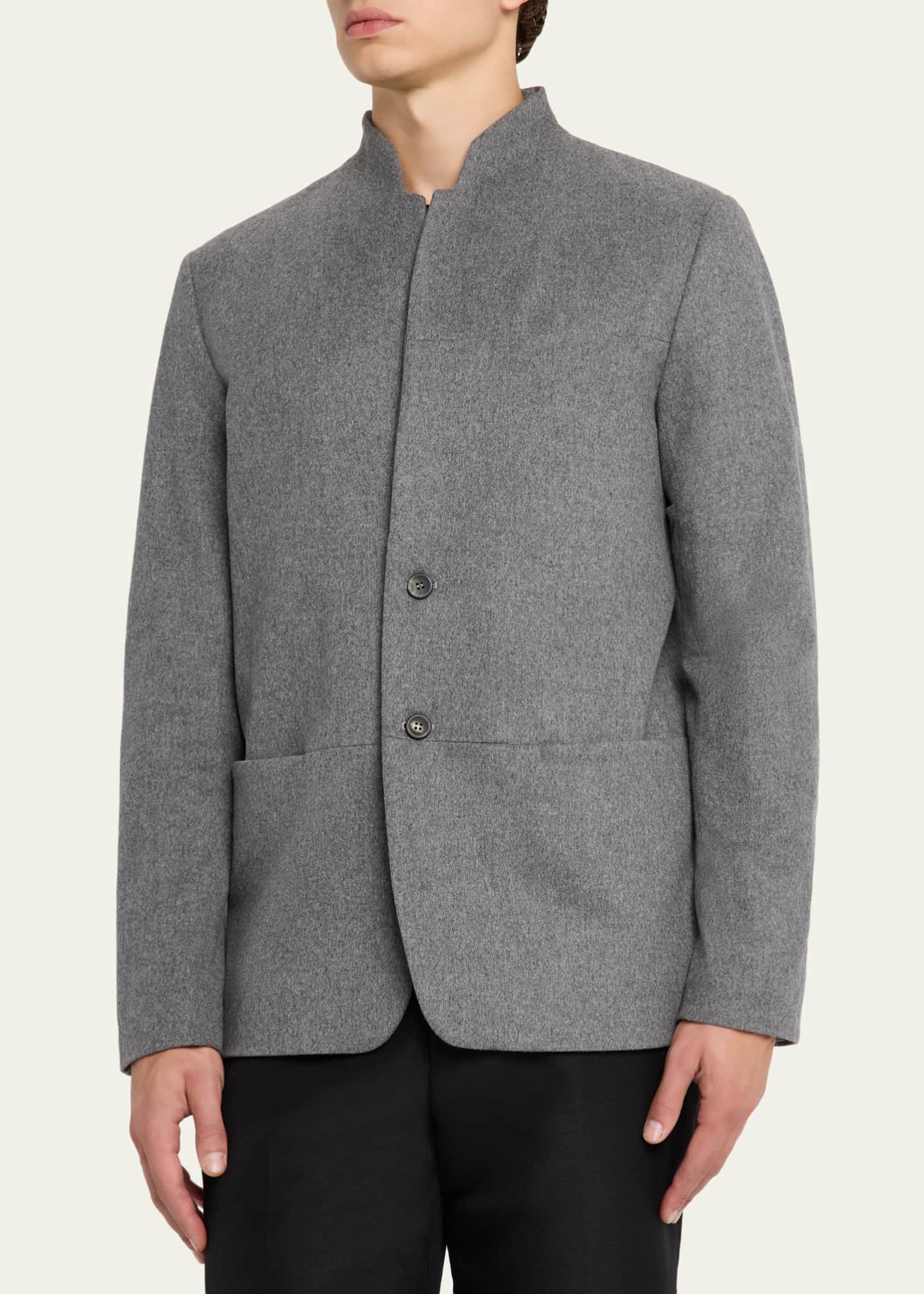 Sease Men's Ellen Wool and Cashmere Unstructured Blazer - Bergdorf Goodman