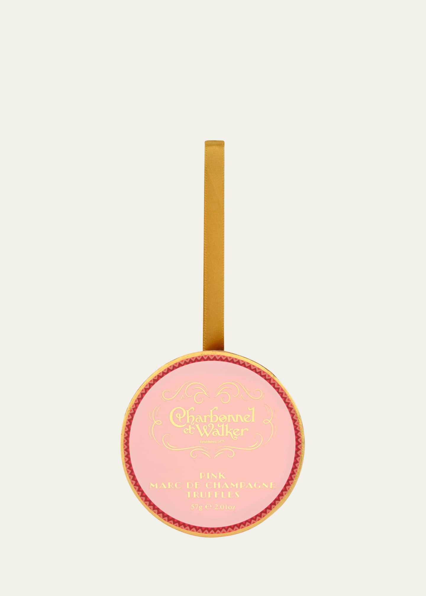 Charbonnel Et Walker Pink Marc de Champagne Hanging Bauble, 2 oz ...