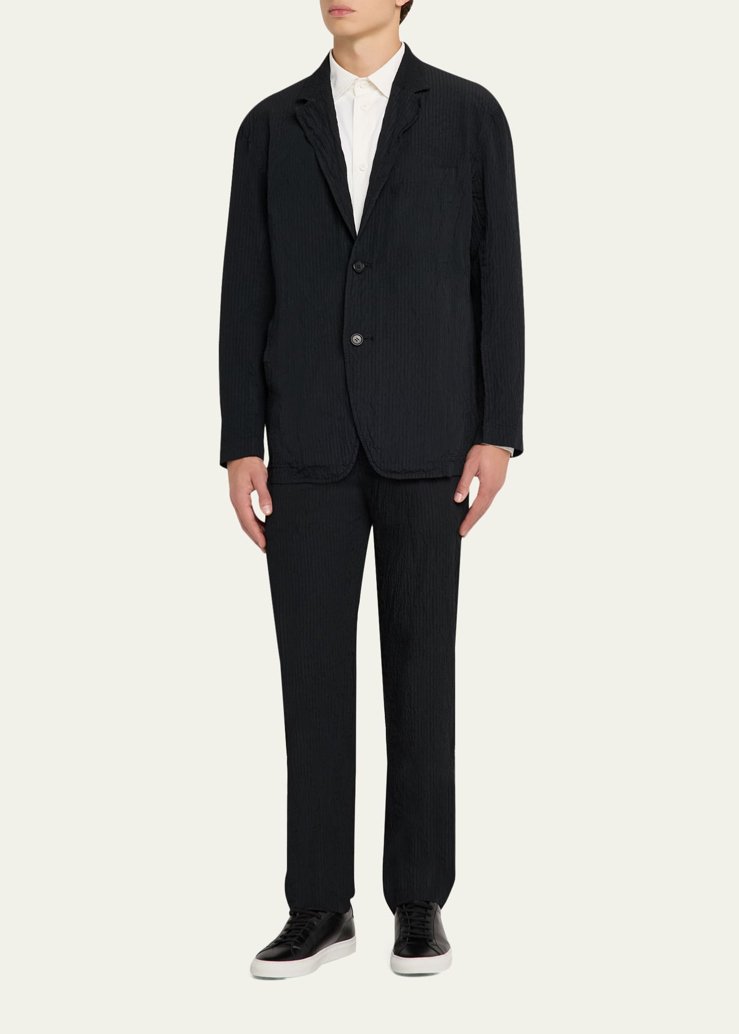 IM MEN Men's Shrink Dye Flat-Front Pants - Bergdorf Goodman