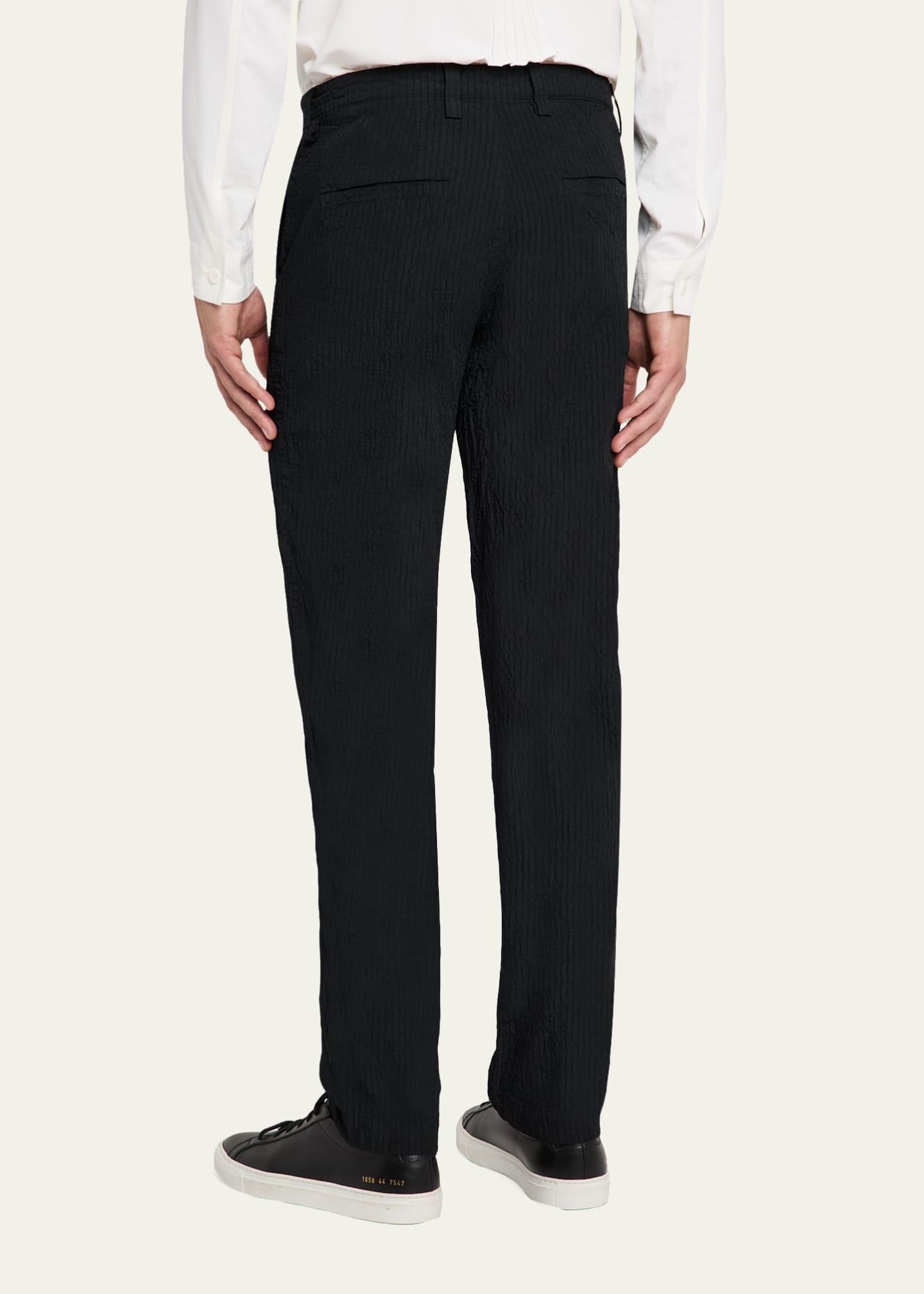 IM MEN Men's Shrink Dye Flat-Front Pants - Bergdorf Goodman