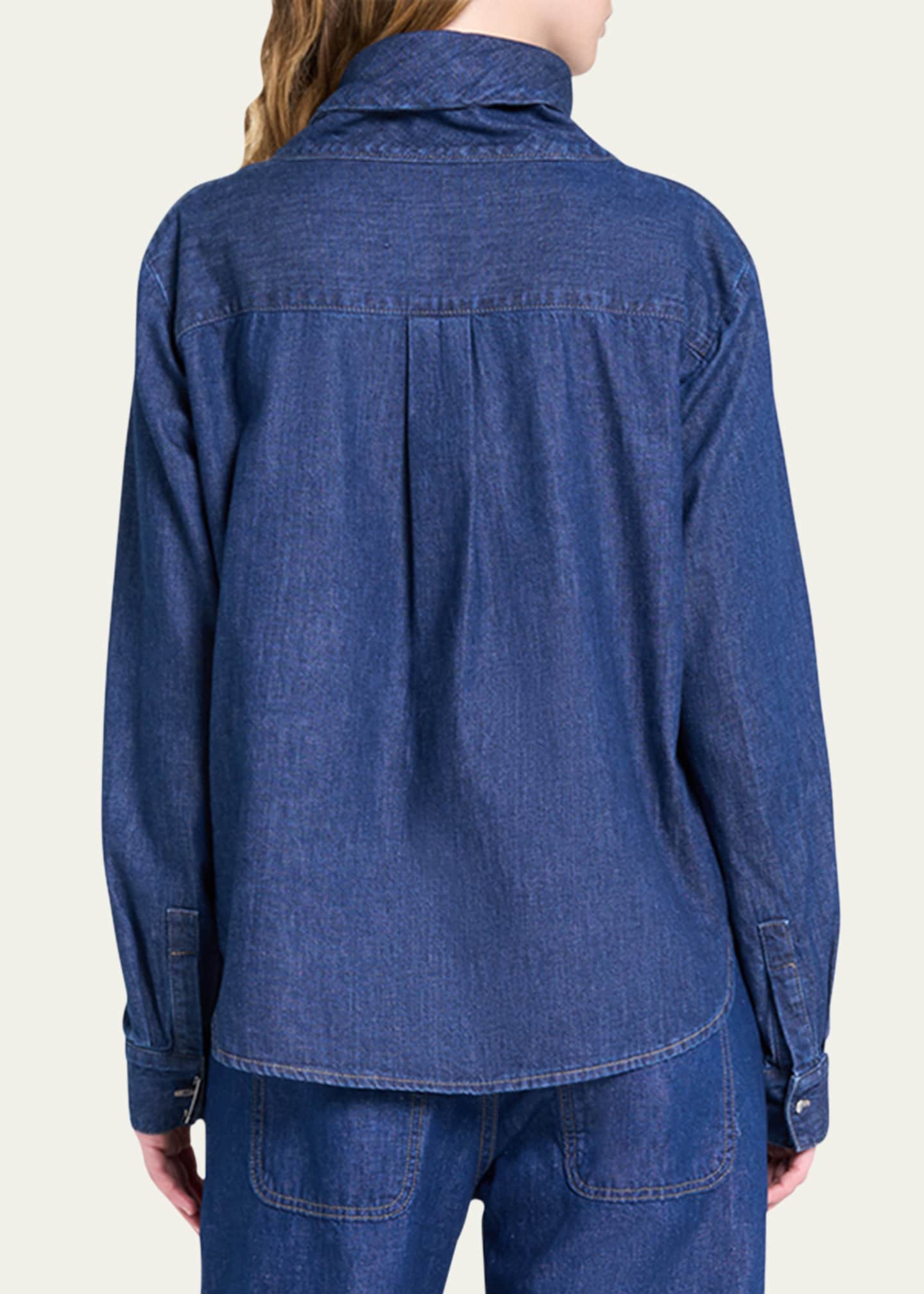 TWP My Maria Denim Shirt - Bergdorf Goodman