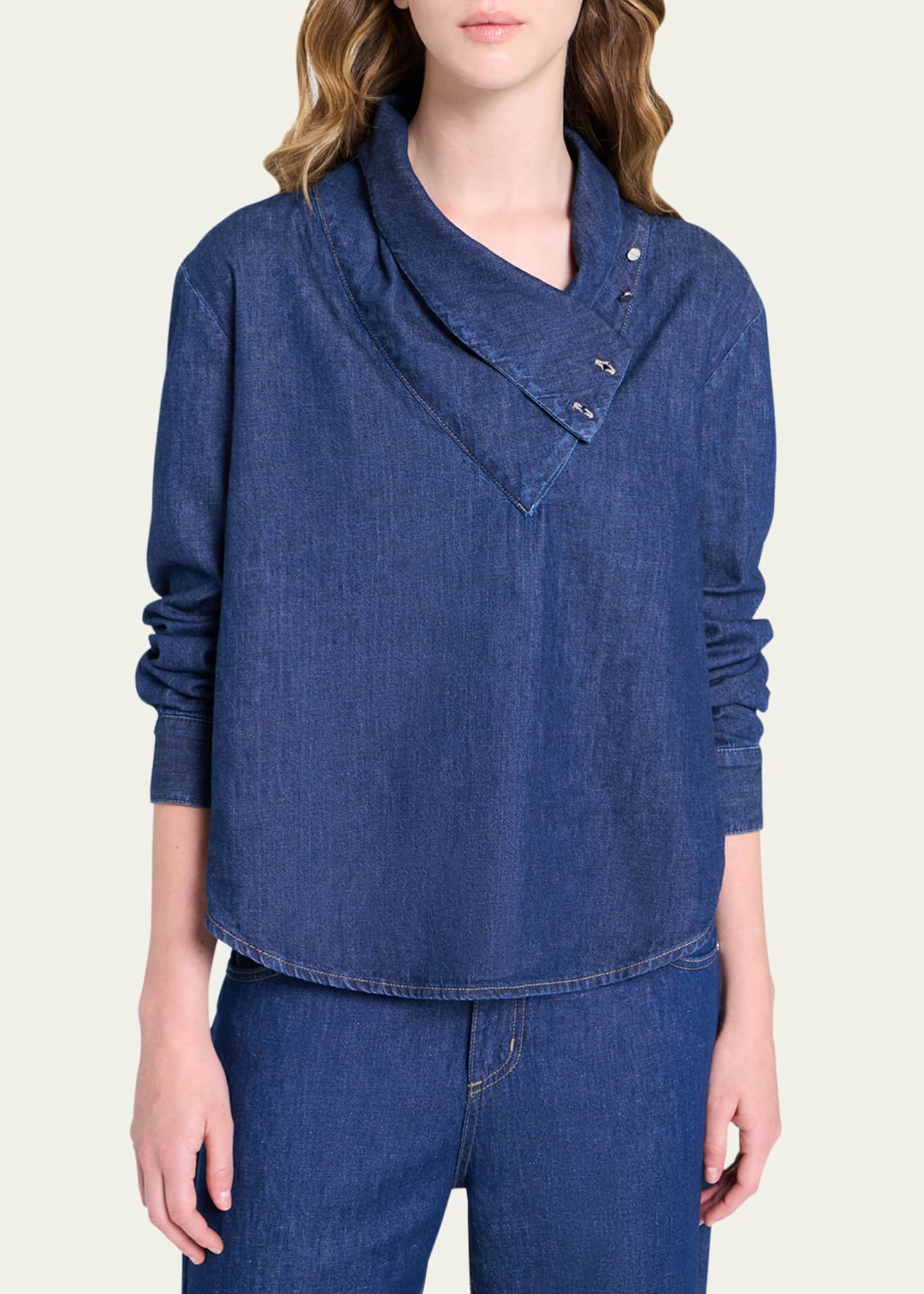 TWP My Maria Denim Shirt - Bergdorf Goodman