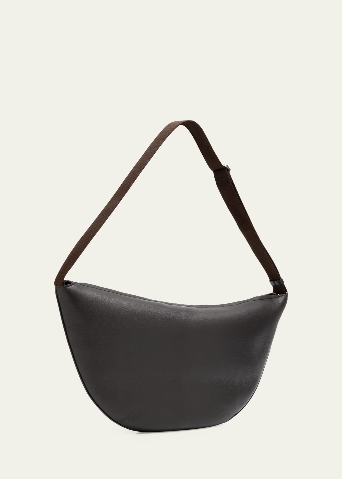 THE ROW Men's Crescent Leather Crossbody Bag - Bergdorf Goodman