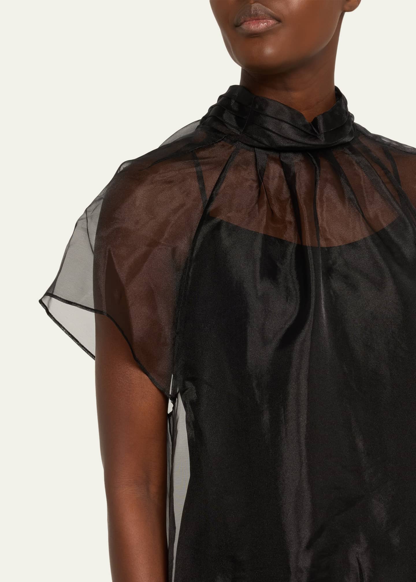SIMKHAI Beaux Organza Mini Dress - Bergdorf Goodman
