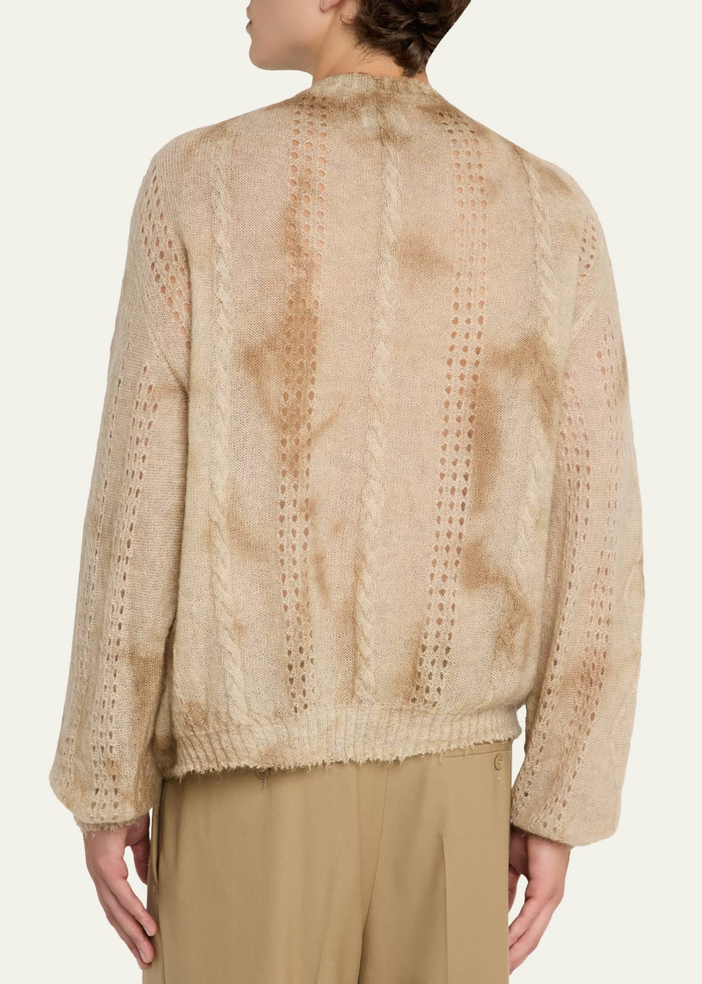 Magliano Men's Dusty Cardigan with Swarovski Accents - Bergdorf Goodman