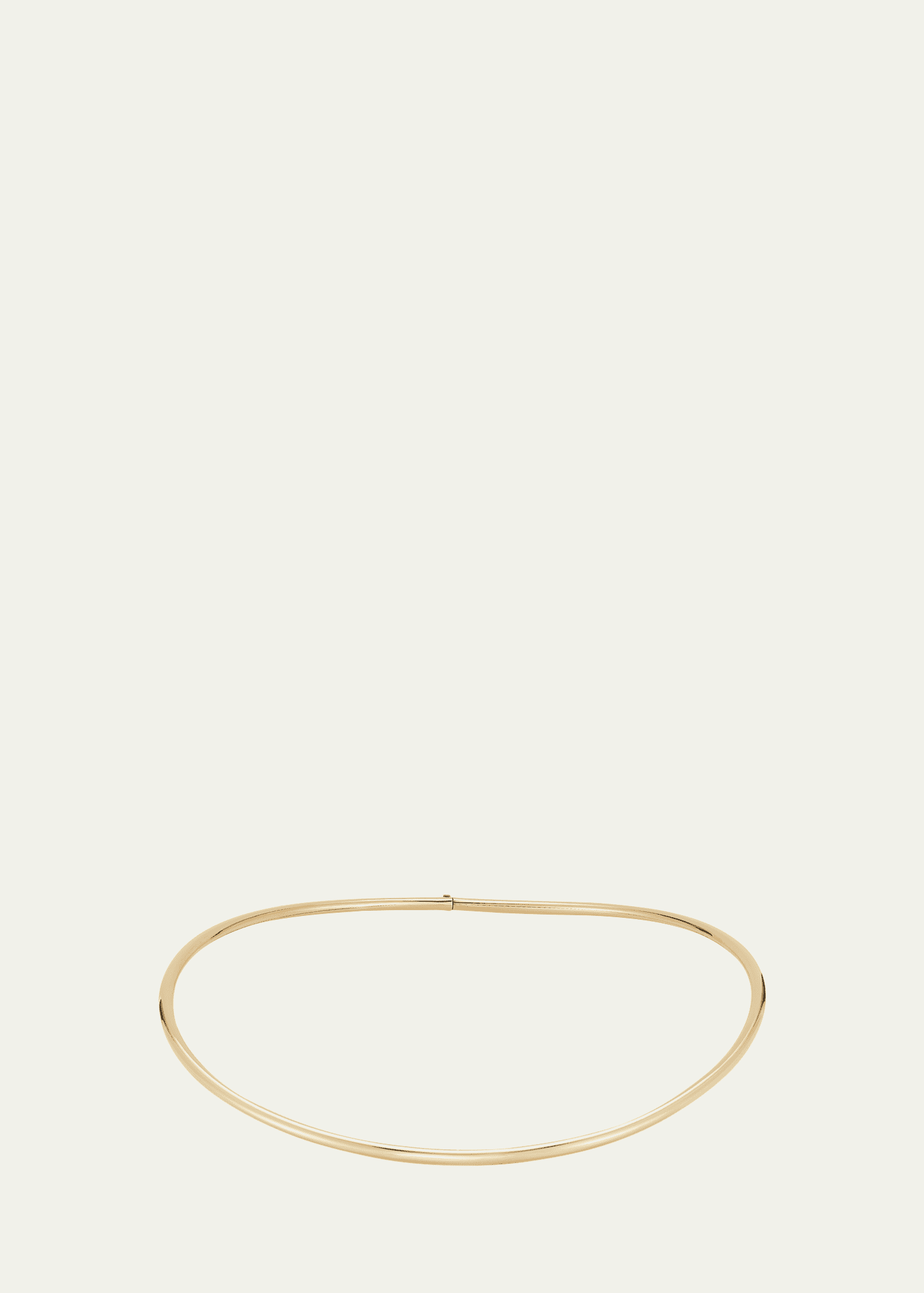 Jade Trau 18K Yellow Gold Plie High Polish Collar, 16"L - Bergdorf Goodman