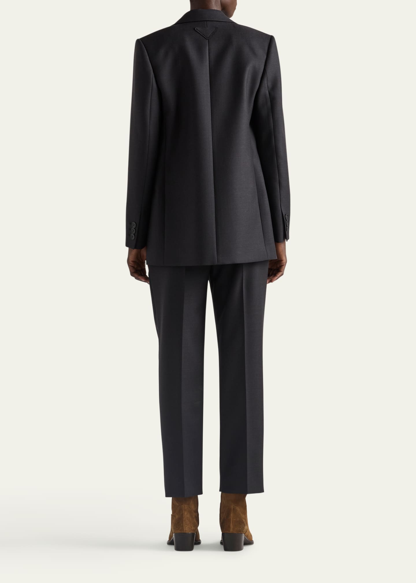 Prada Wool Gabardine Single-Breasted Blazer - Bergdorf Goodman