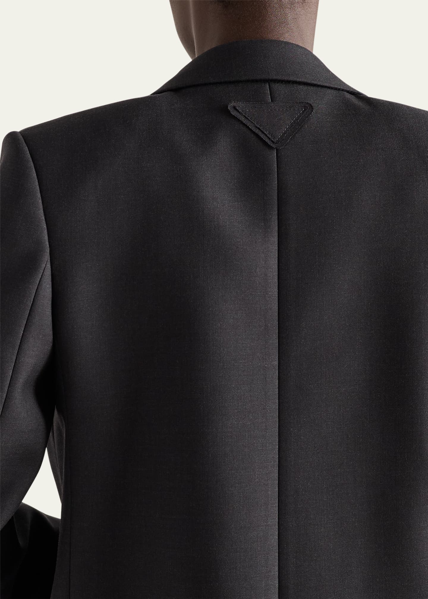 Prada Wool Gabardine Single-Breasted Blazer - Bergdorf Goodman