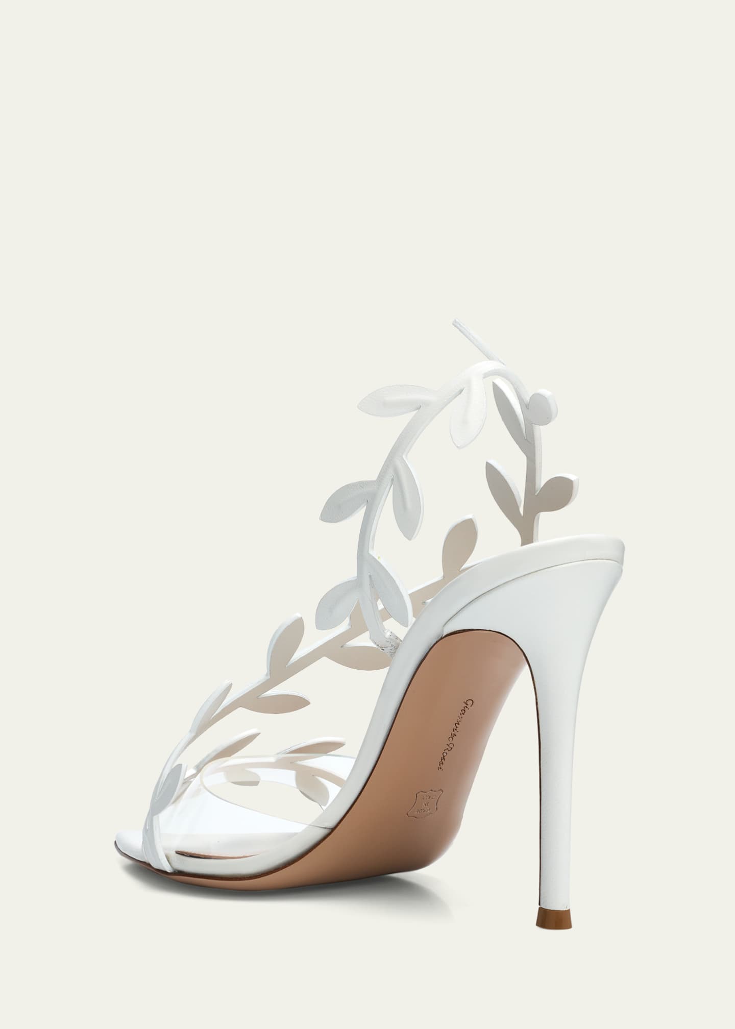 Gianvito Rossi 105mm Flavia Leather Wrap Sandals - Bergdorf Goodman