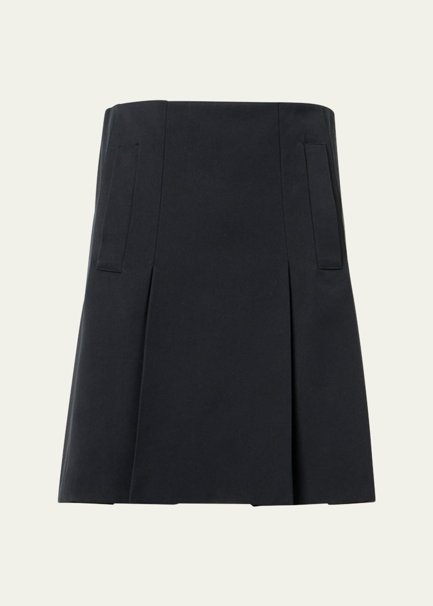 Akris punto Pleated Mini Quilt Skirt - Bergdorf Goodman