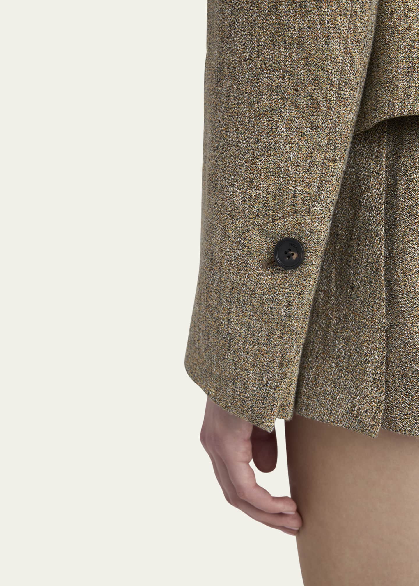 Ferragamo Wool-Cashmere Single-Breasted Blazer Jacket - Bergdorf Goodman
