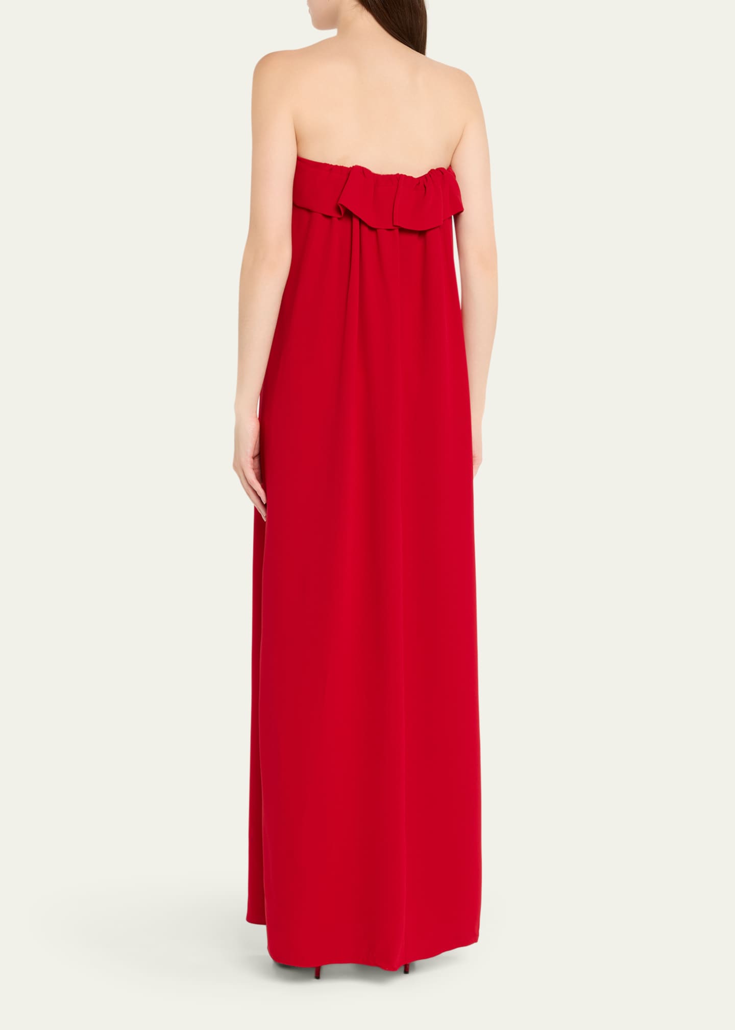 Heirlome Manuela Strapless Gathered Maxi Dress - Bergdorf Goodman