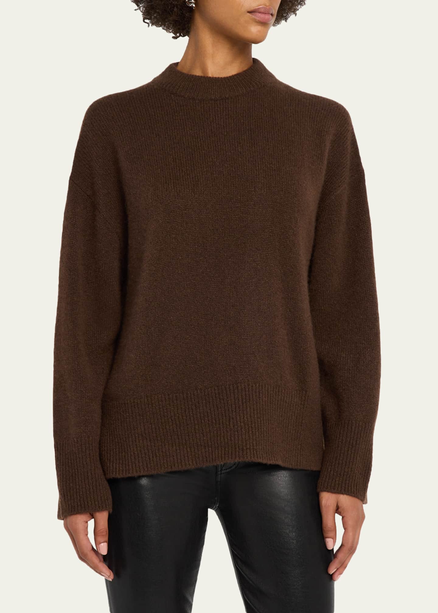 Rails Miranda Cashmere-Silk Crewneck Sweater - Bergdorf Goodman