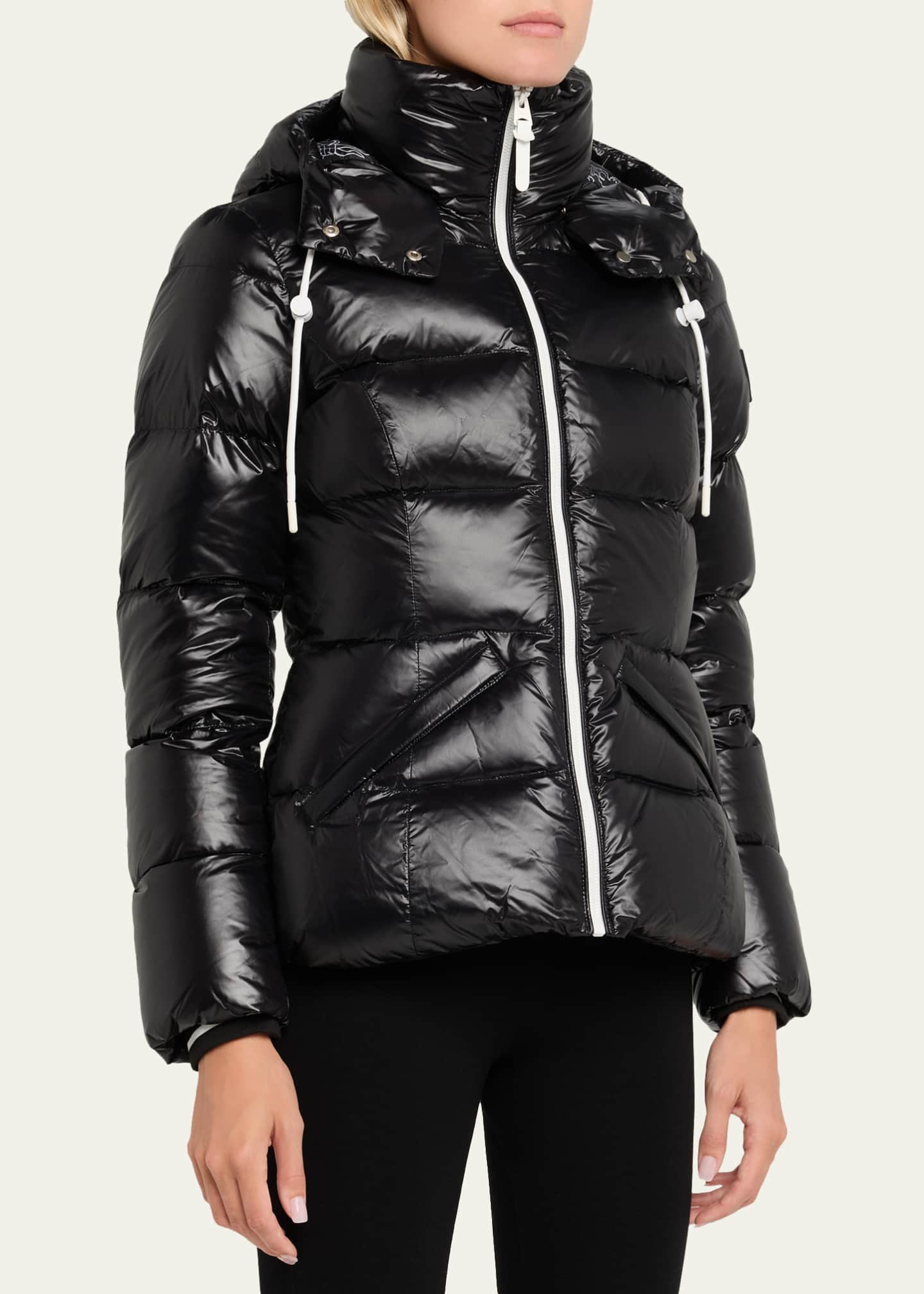 Mackage x Roller Rabbit Madalyn-RR Down Jacket with Removable Hood ...