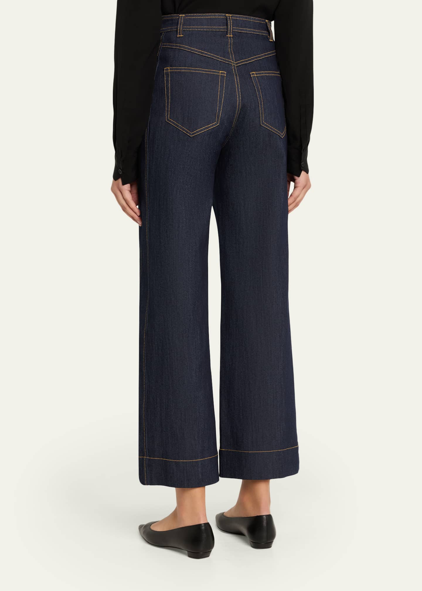 Cinq a Sept Betsy Denim Pants - Bergdorf Goodman