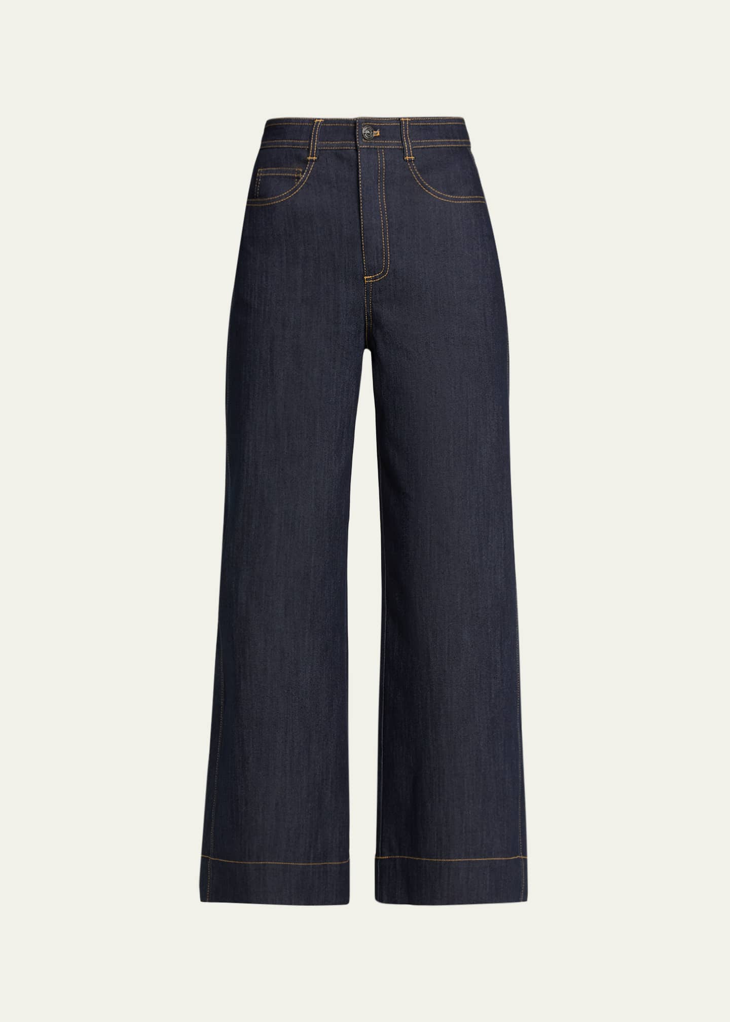 Cinq a Sept Betsy Denim Pants - Bergdorf Goodman