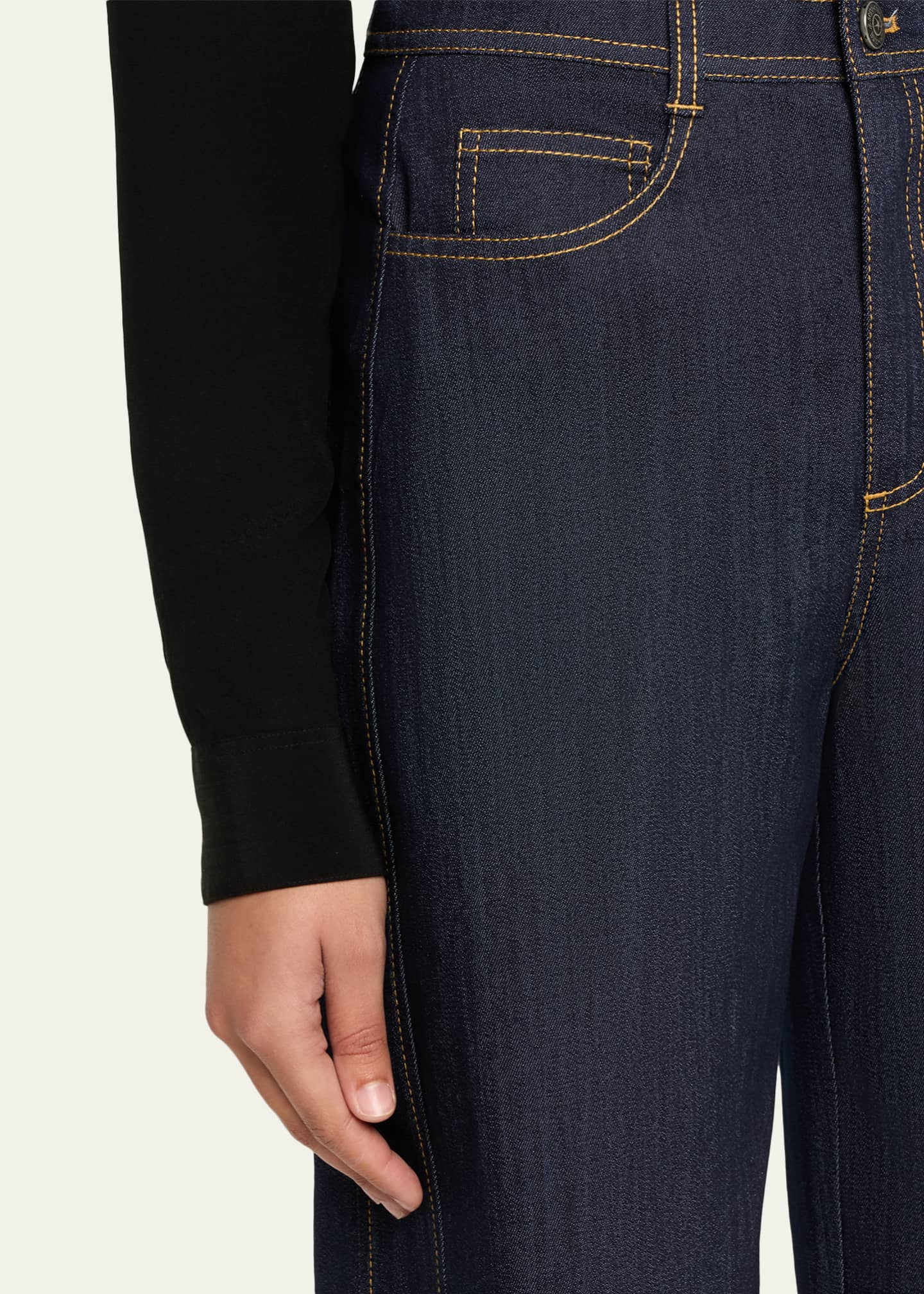 Cinq a Sept Betsy Denim Pants - Bergdorf Goodman