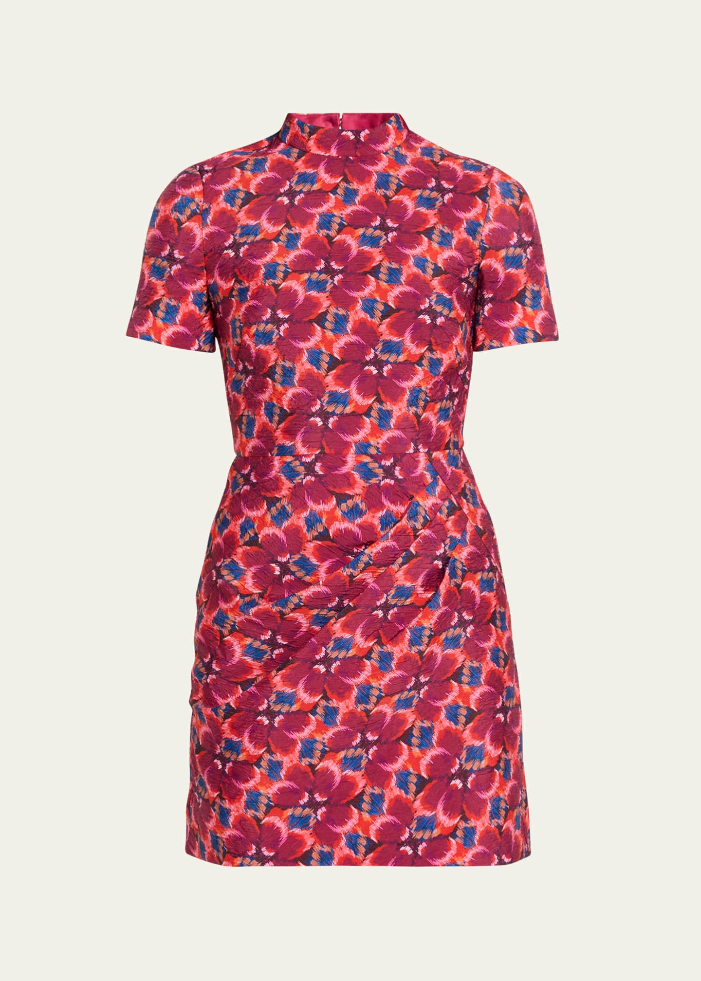 draped mini dress pattern