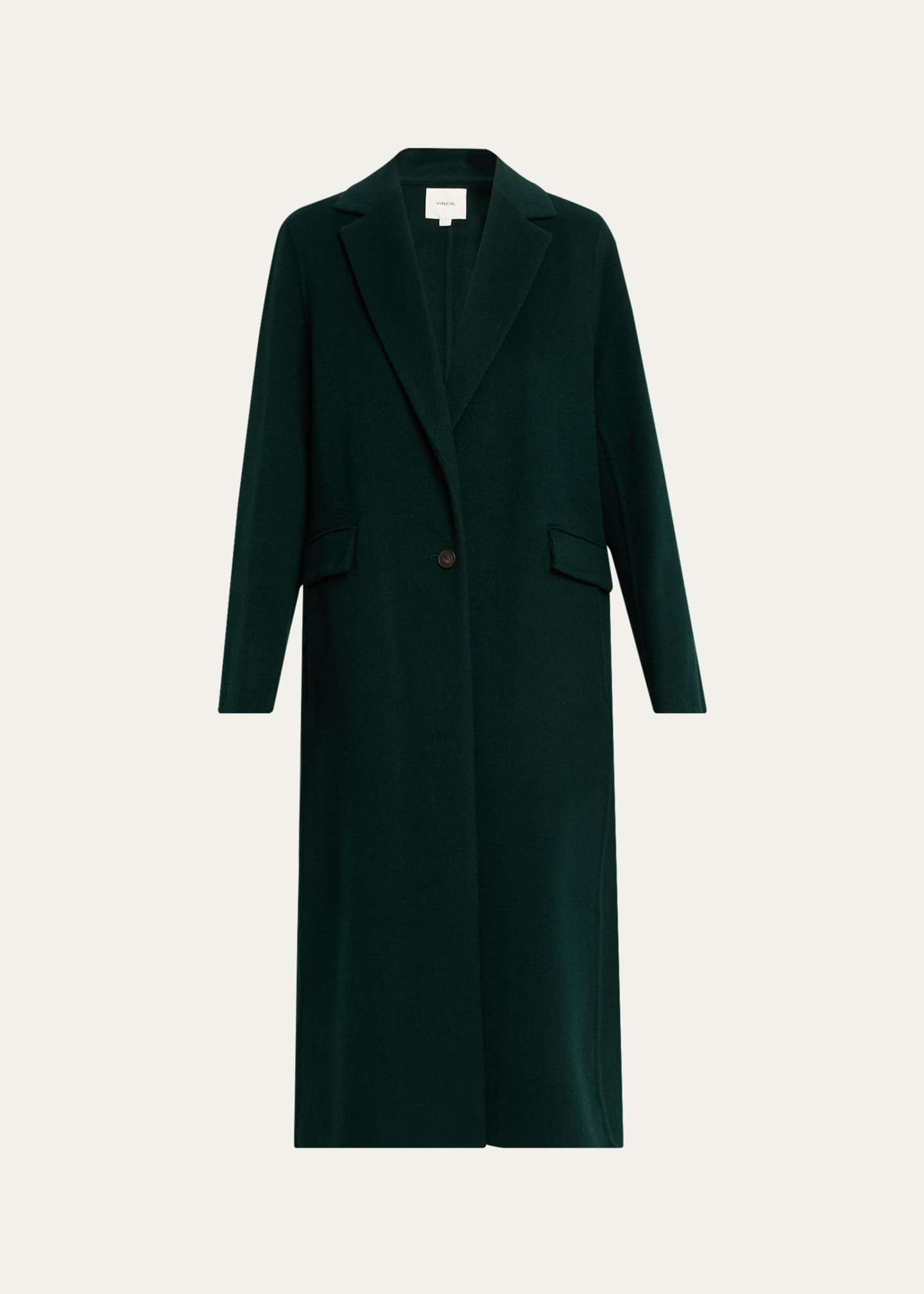 Vince Cashmere-Wool Single-Breasted Coat - Bergdorf Goodman