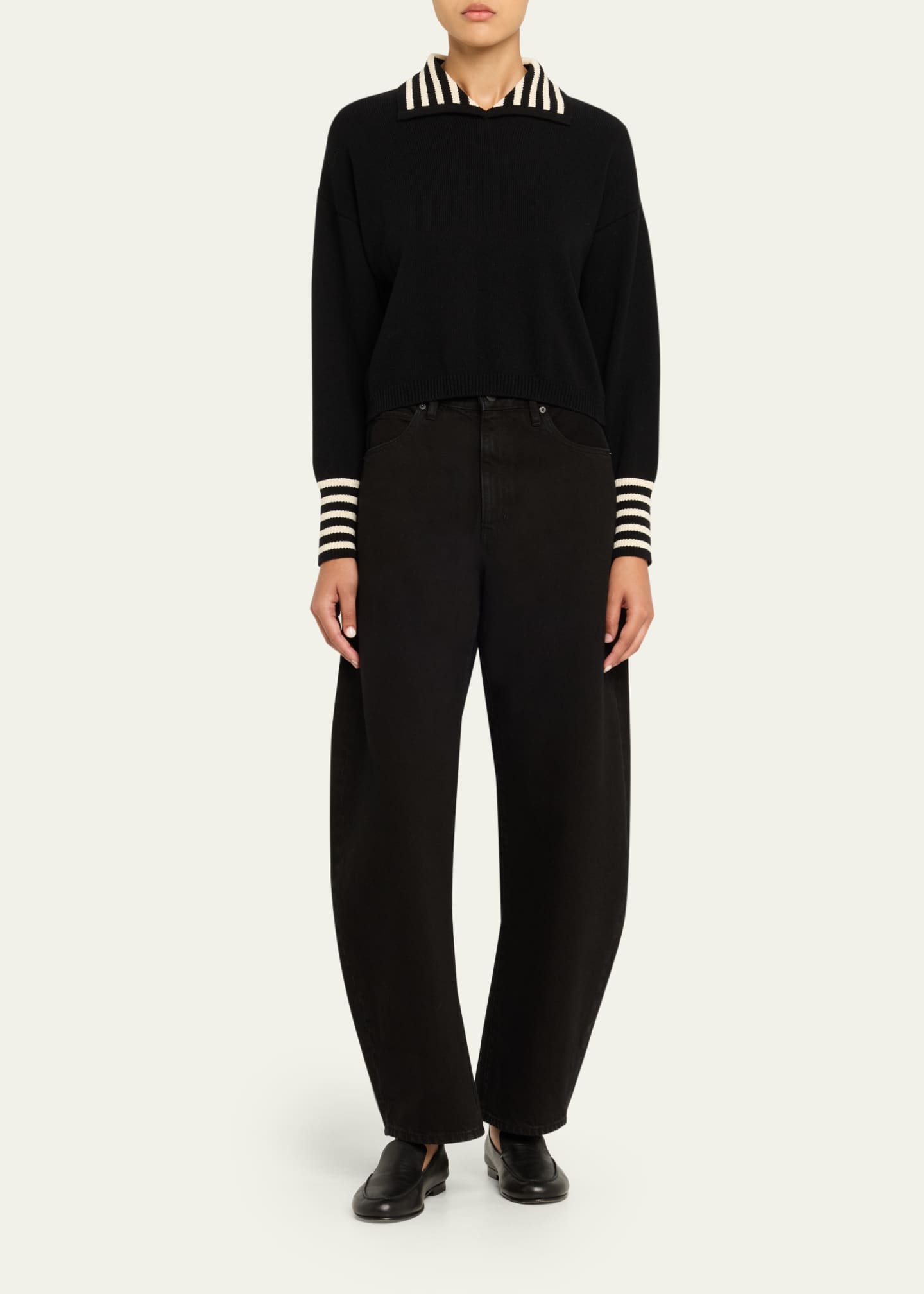 FRAME The Sailor Pullover Sweater - Bergdorf Goodman
