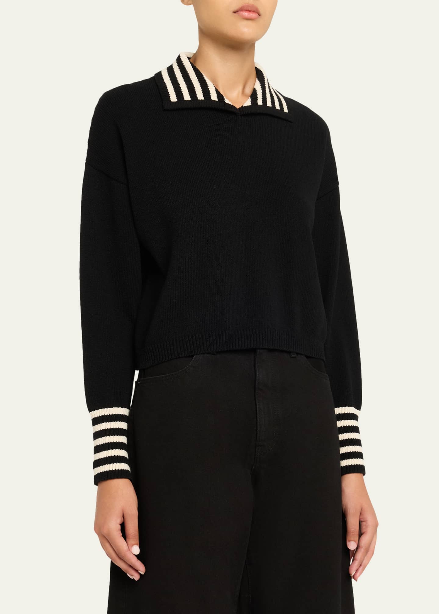FRAME The Sailor Pullover Sweater - Bergdorf Goodman