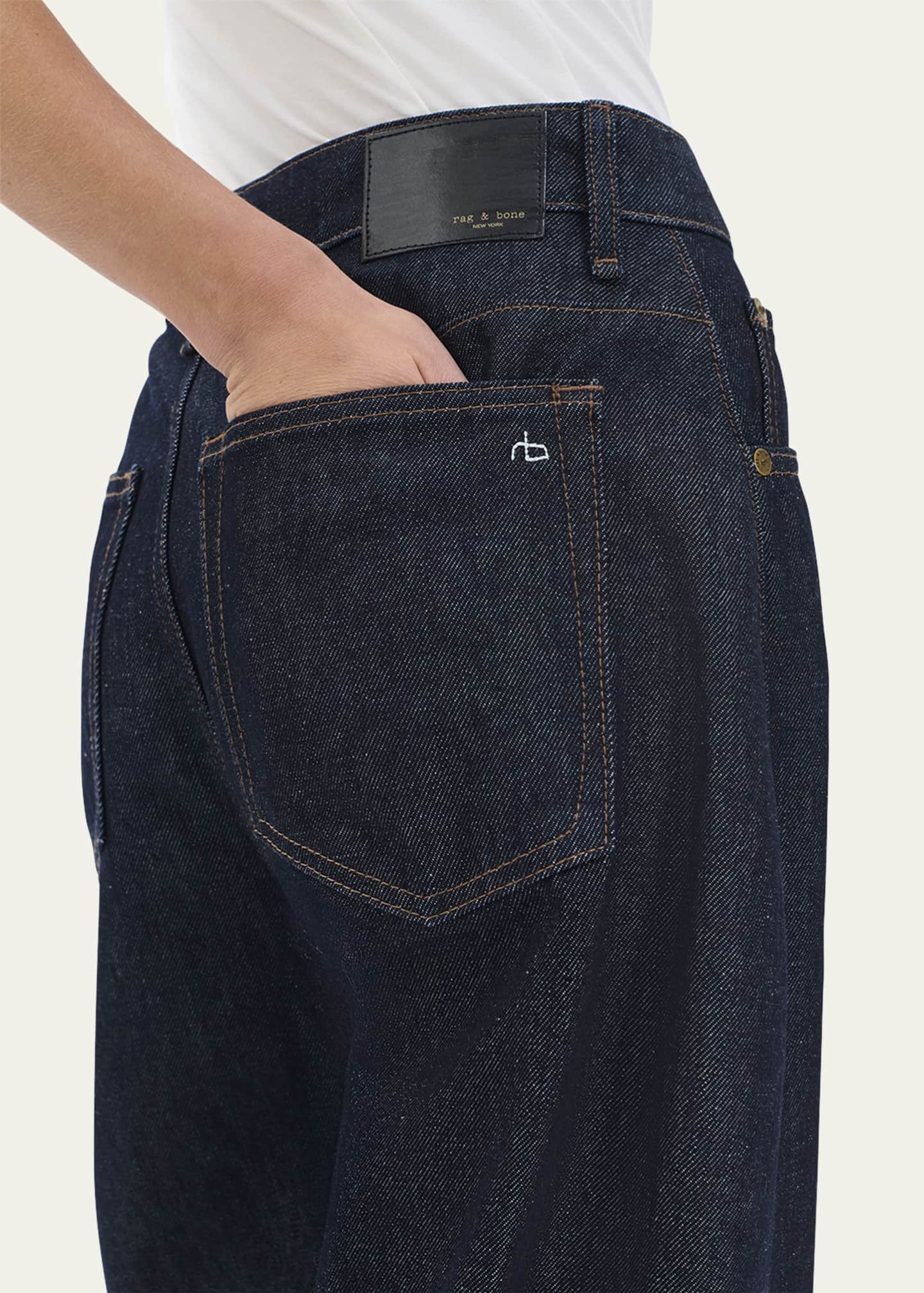 Rag & Bone Charlie High-Rise Barrel Jeans - Bergdorf Goodman