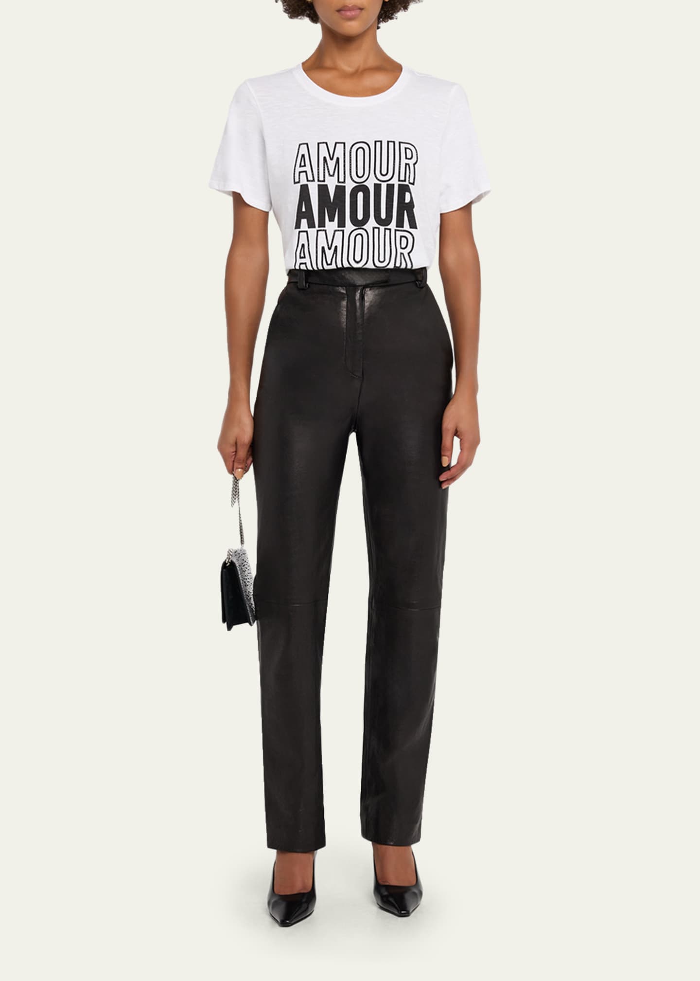Cinq a Sept The Embellished Amour Tee - Bergdorf Goodman