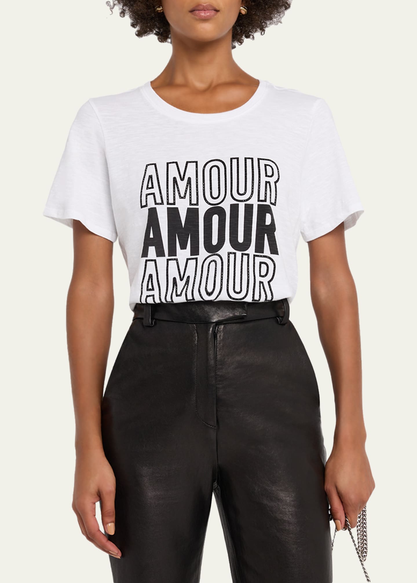 Cinq a Sept The Embellished Amour Tee - Bergdorf Goodman