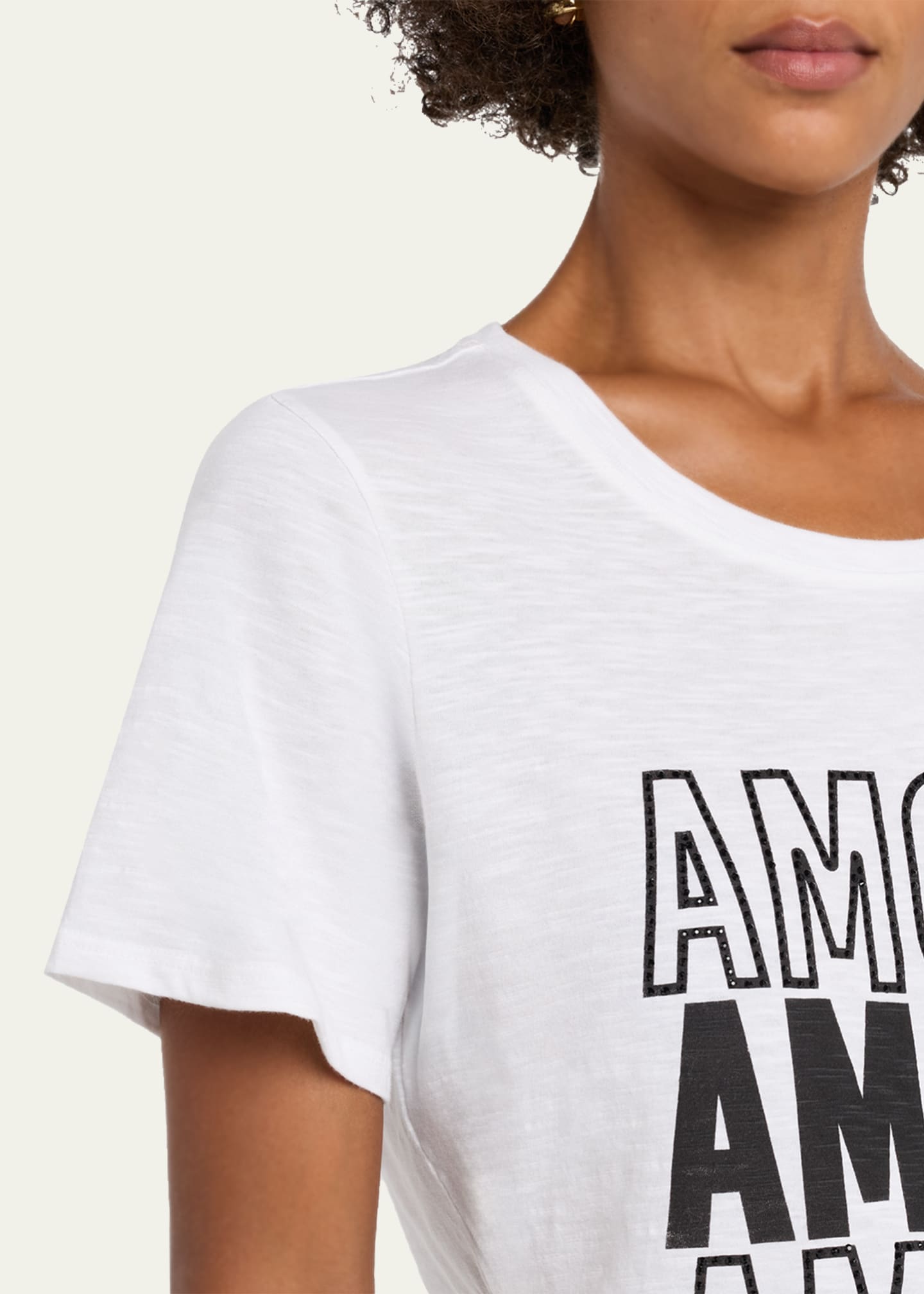 Cinq a Sept The Embellished Amour Tee - Bergdorf Goodman