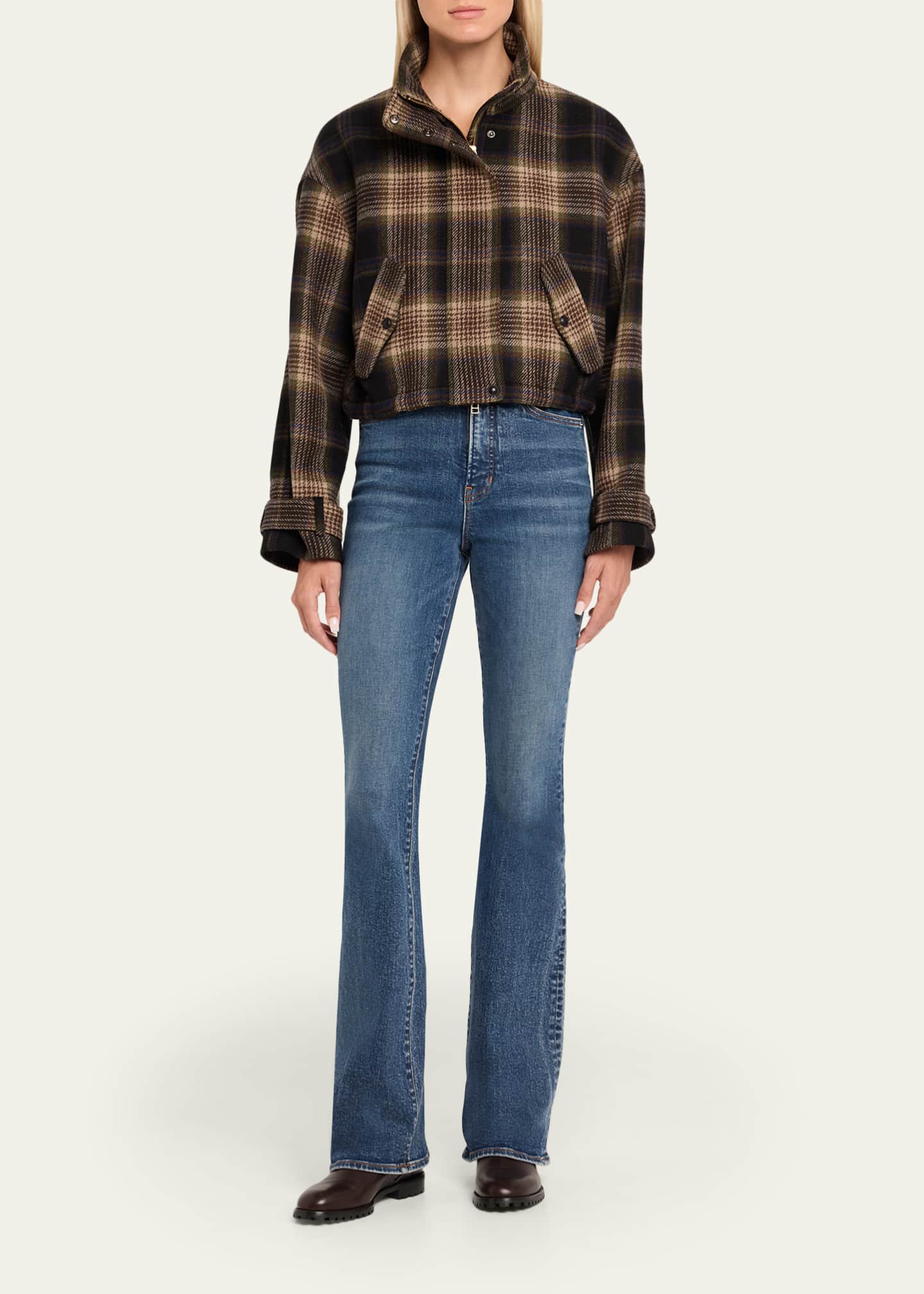 Veronica Beard Bateman Plaid Jacket - Bergdorf Goodman